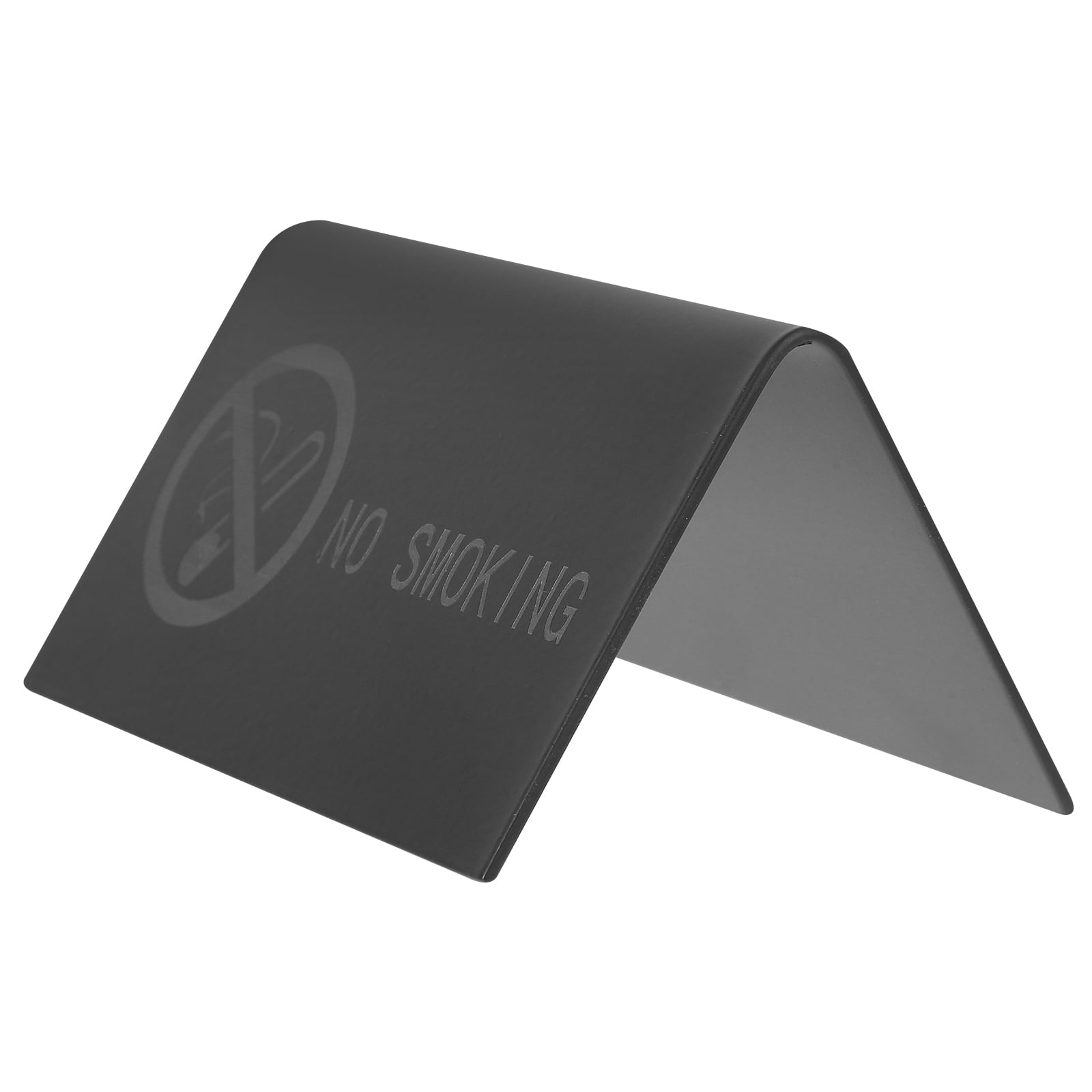 unbranded Tabletop Stainless Steel Tent Sign No-smoking Table Sign ...