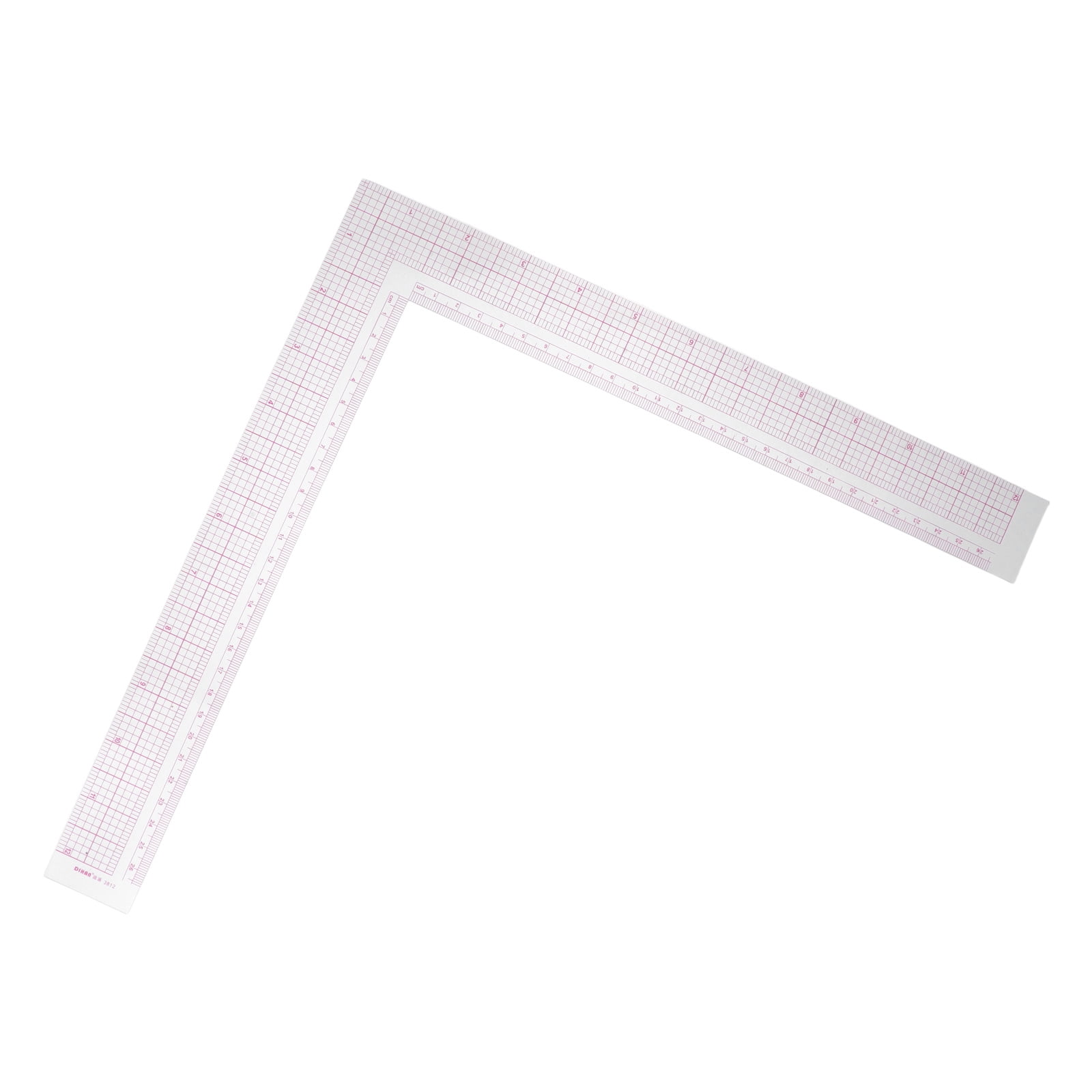 unbranded Tailor Ruler For Uniform Design L Square Ruler Accurate ...