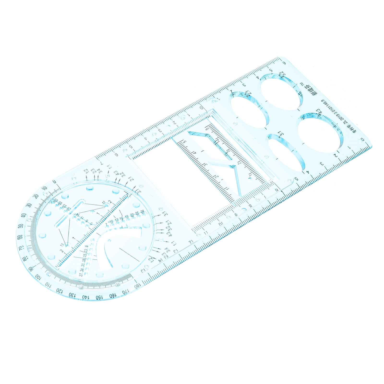 unbranded Tape Measuring Ruler Drawing Template Middle School Student ...