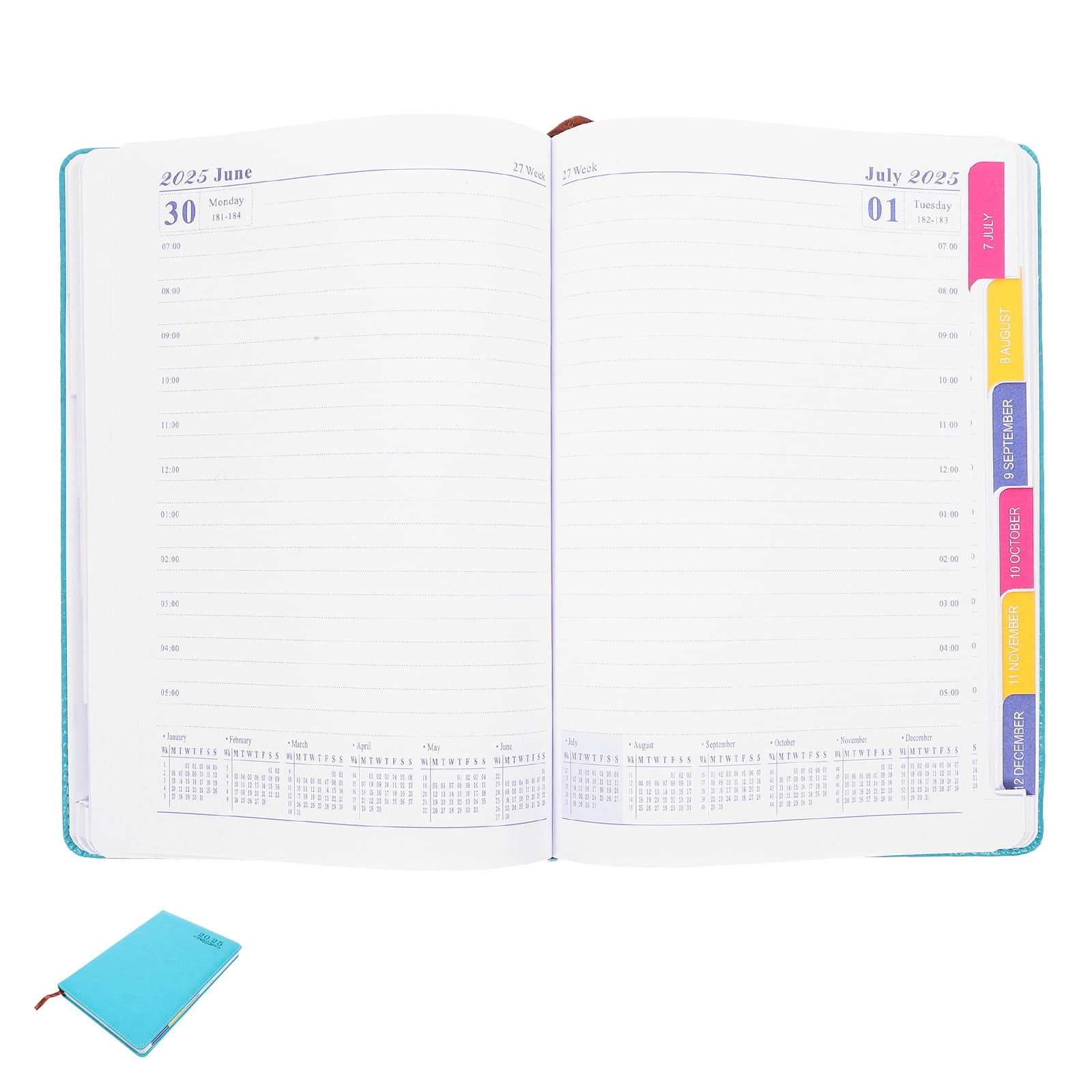 unbranded Things to Do Notepad Agenda Planner 2025 Schedule Work ...