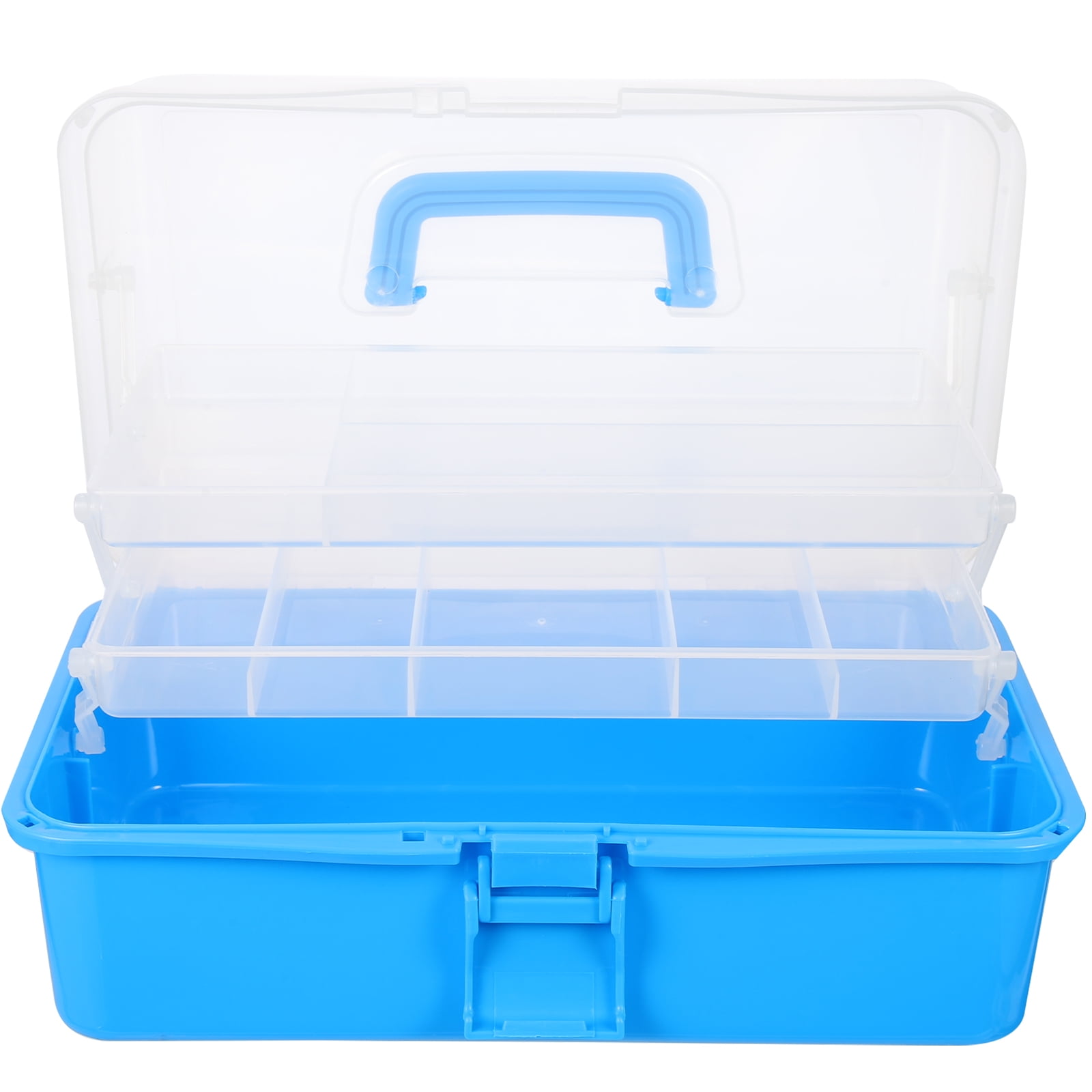 unbranded Three Layer Storage Box Stackable Shop Crate Collapsible Bins ...