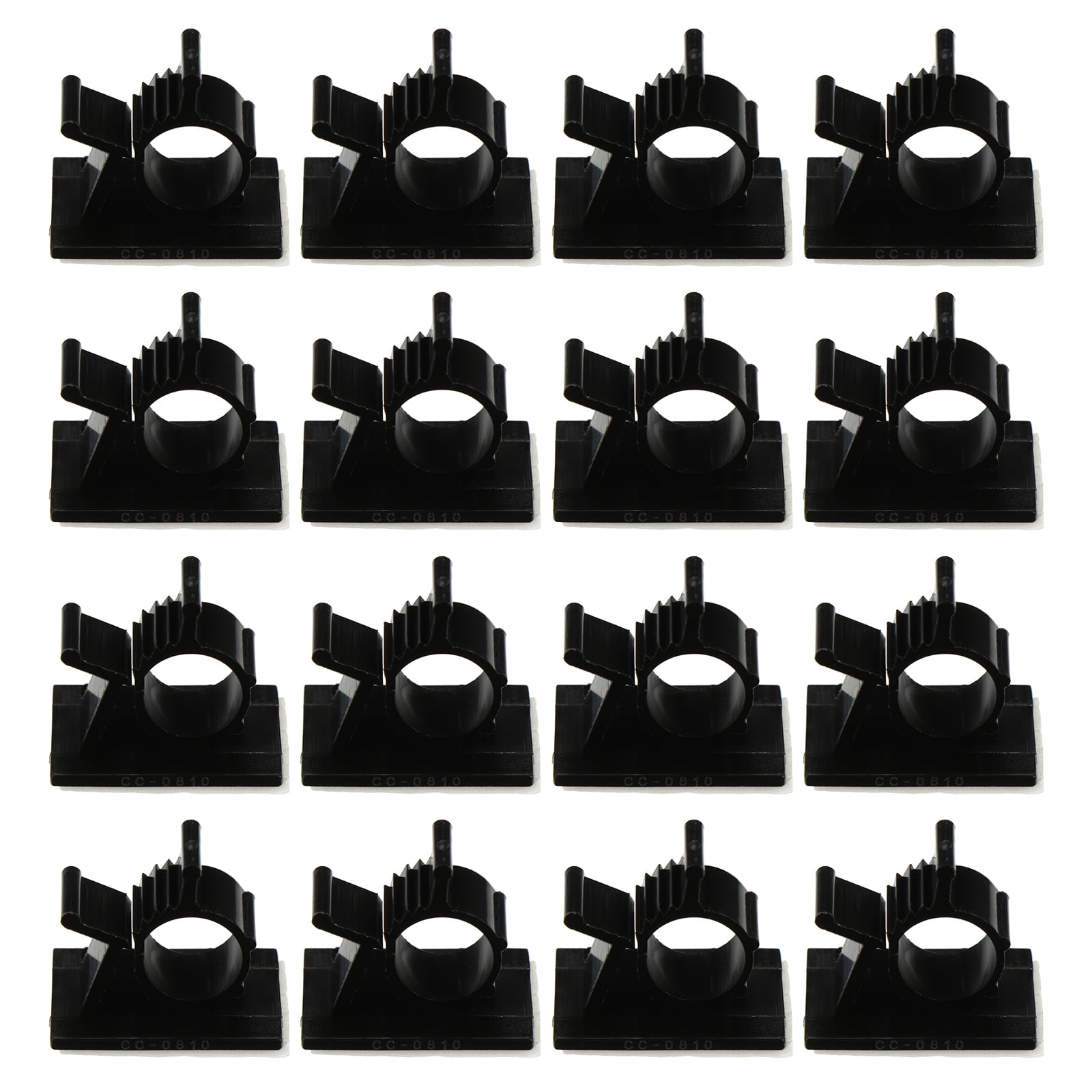 unbranded Ties Heavy Clips Adhesive Cable Retainer Cord - Walmart.com