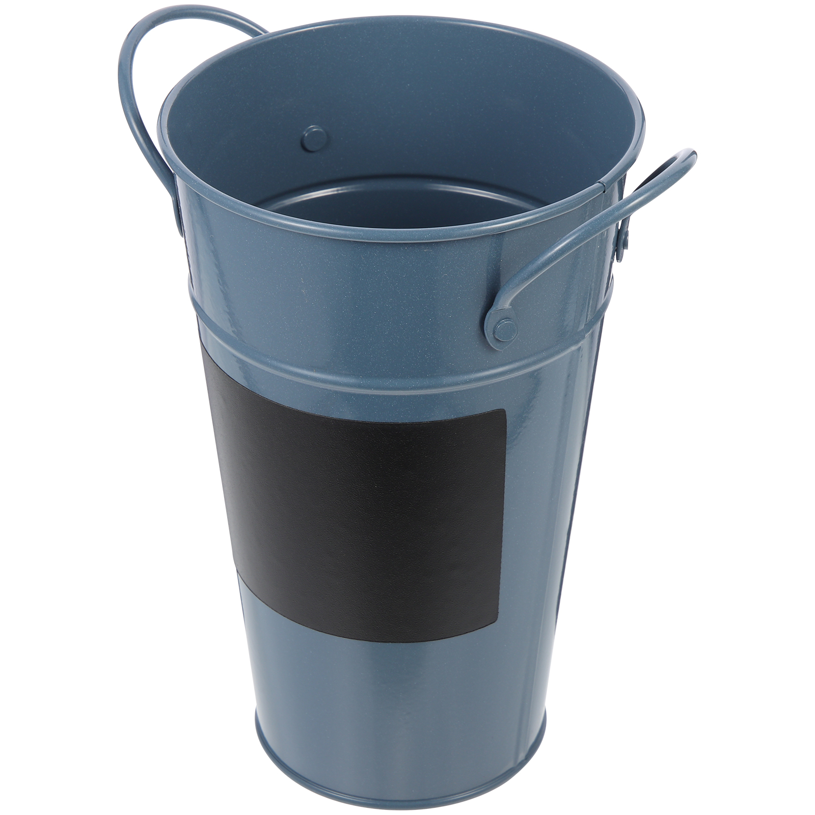 unbranded Tin Bucket Flower Pot Buckets Half Barrel Planter Rustic ...