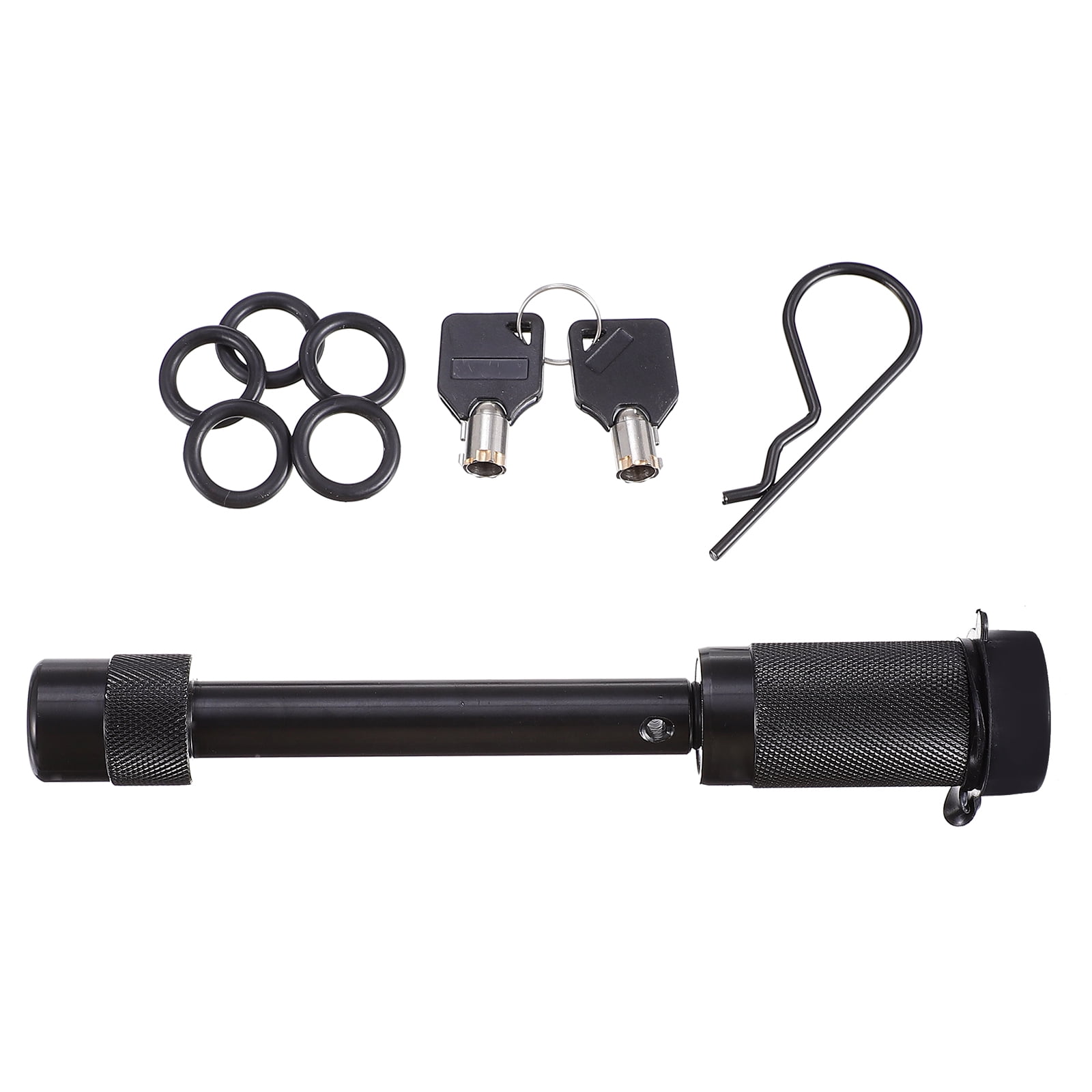 unbranded Trailer Pin Lock Keyless Door Latch Chain Hook Receiver Black ...
