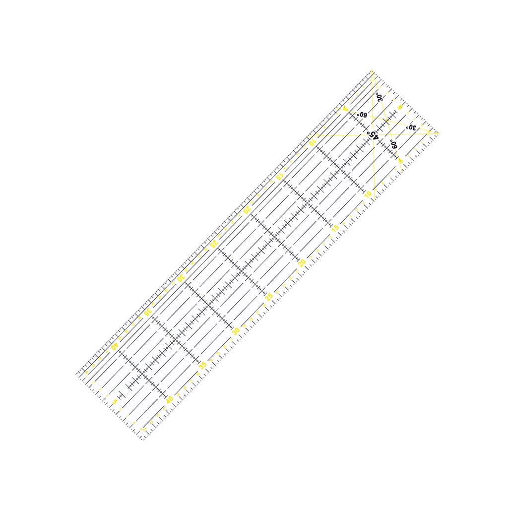 chidgrass Transparent Ruler Acrylic Quilting Template Ruler Crafts ...