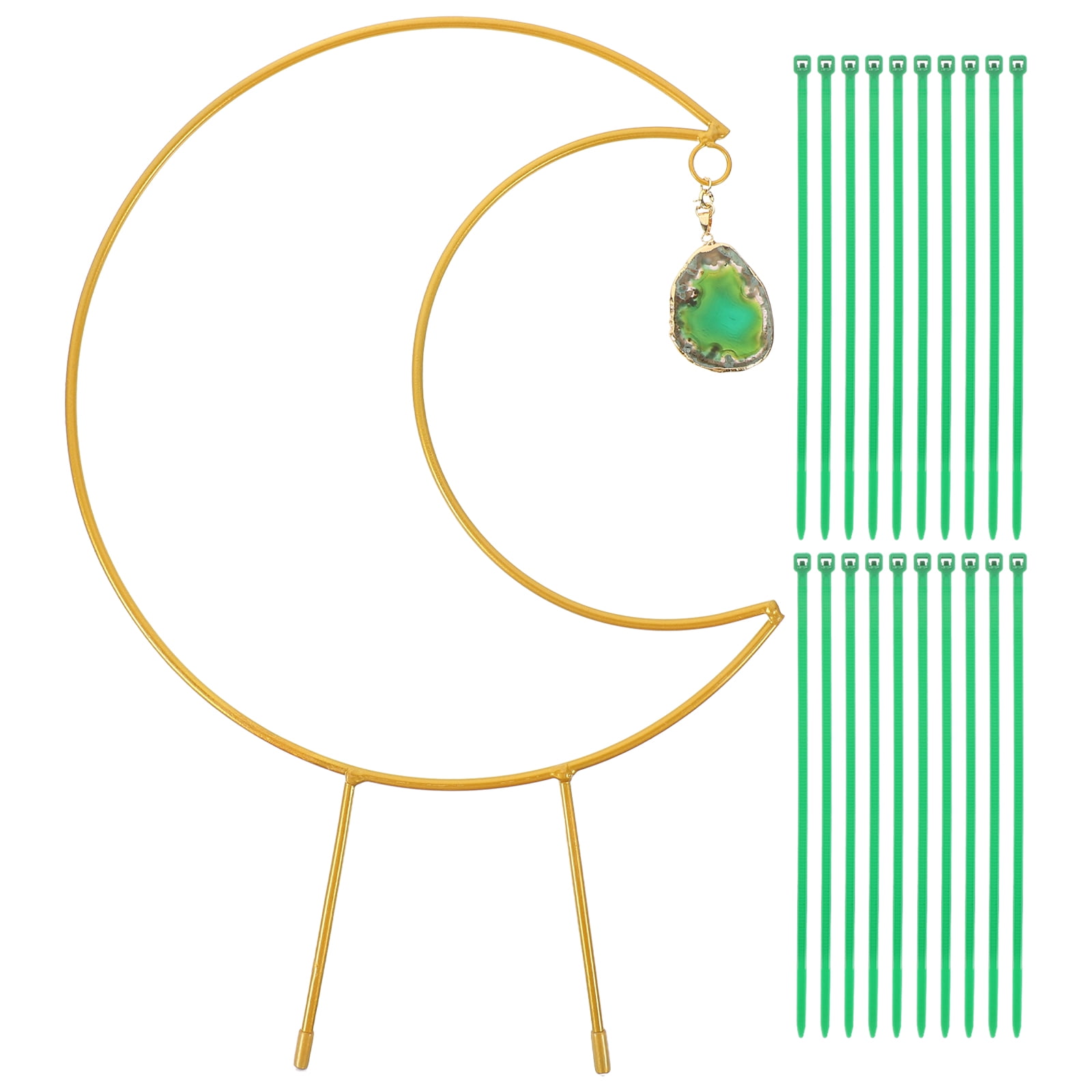 unbranded Trellis for Wisteria Decor Plant Climbing Frame Support Moon-shaped - Walmart.com