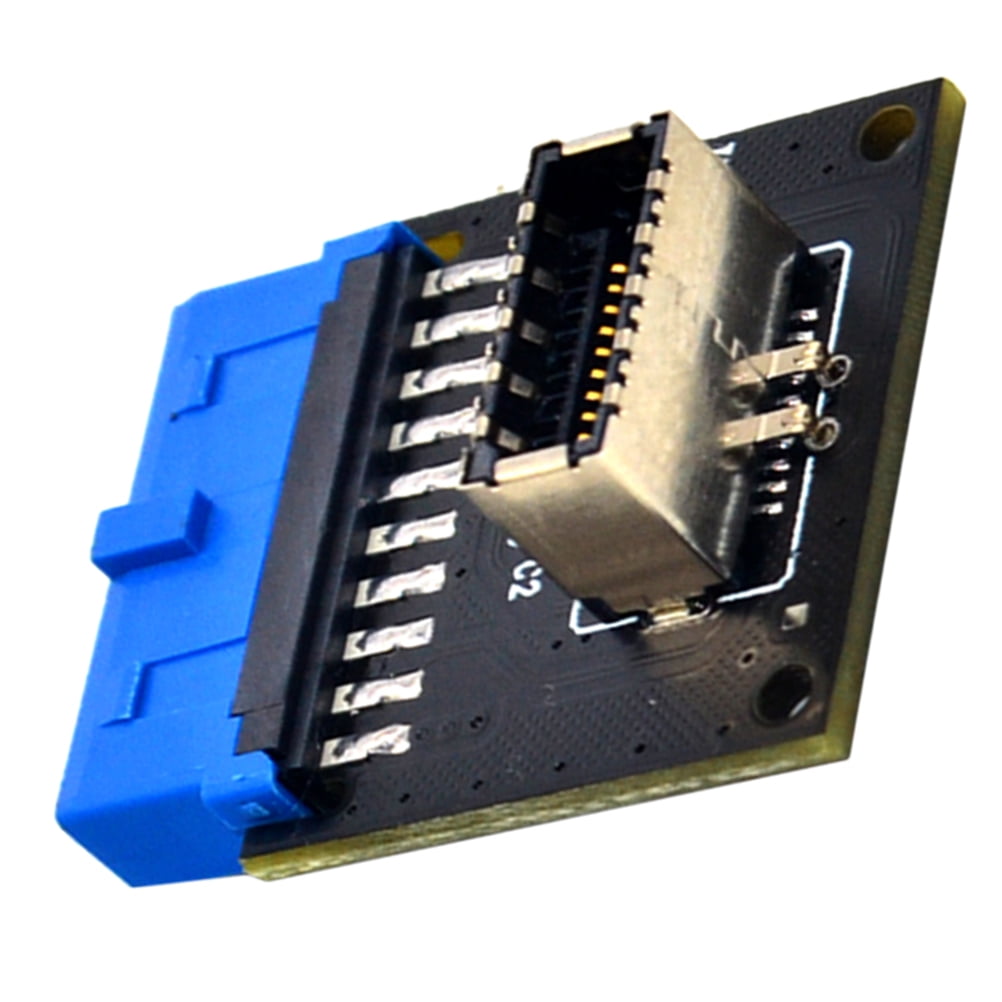 unbranded USB3.0 Front 19Pin to 3.2 Type-C Front A-Key 9Pin to Type-E ...