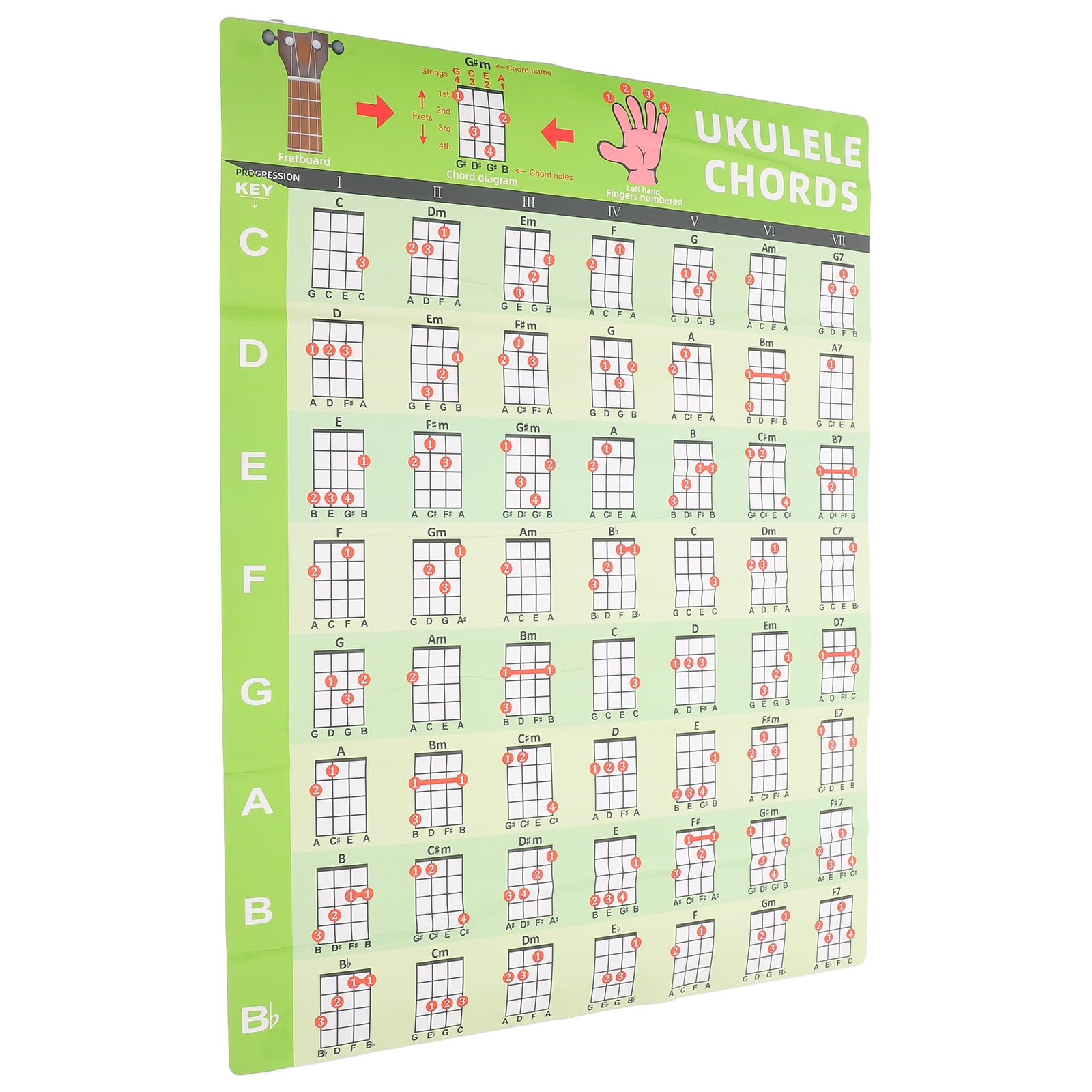 unbranded Ukulele Chord Trainer Chart For Beginner Toy Kids Toys ...