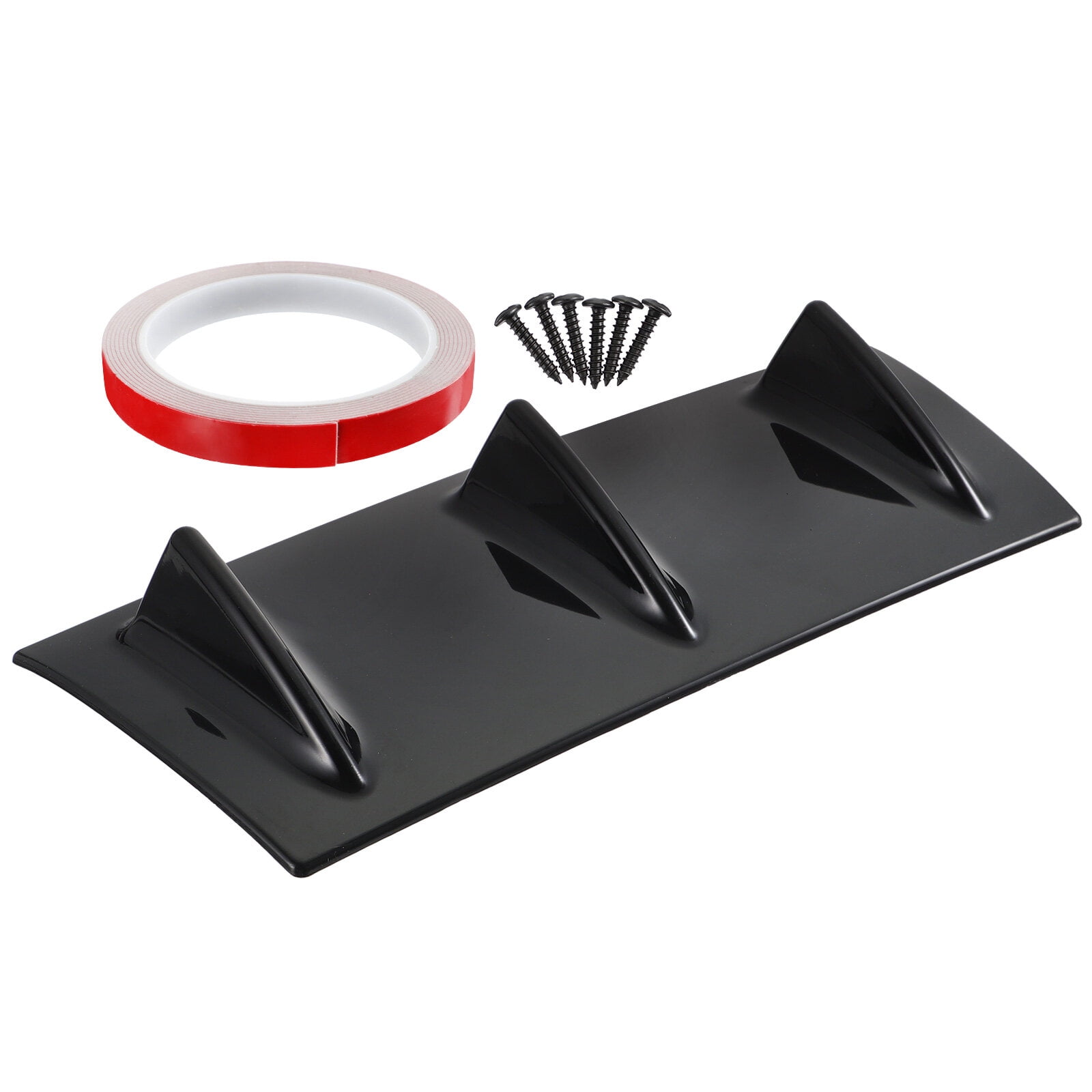 unbranded Universal Rear Bumper Diffuser Deflector Car Spoiler ...