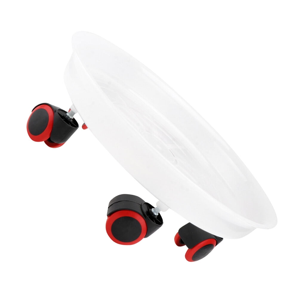 unbranded Universal Wheel Tray Indoor Plant Stand with Wheels Lily Base ...