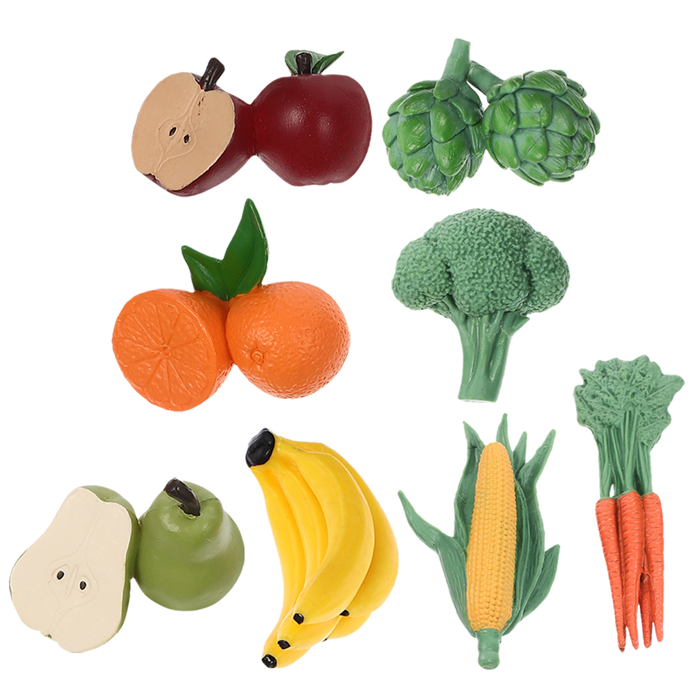 unbranded Vegetable Figurines Simulated Fruits and Vegetables Fake ...