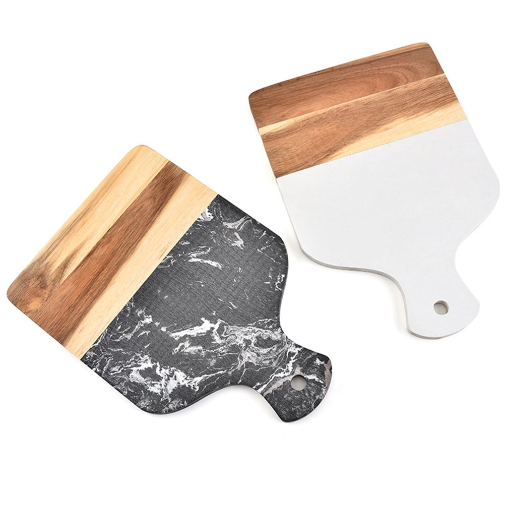 unbranded Vegetable Meat Cutting Board Marble Wooden Pizza Steak ...