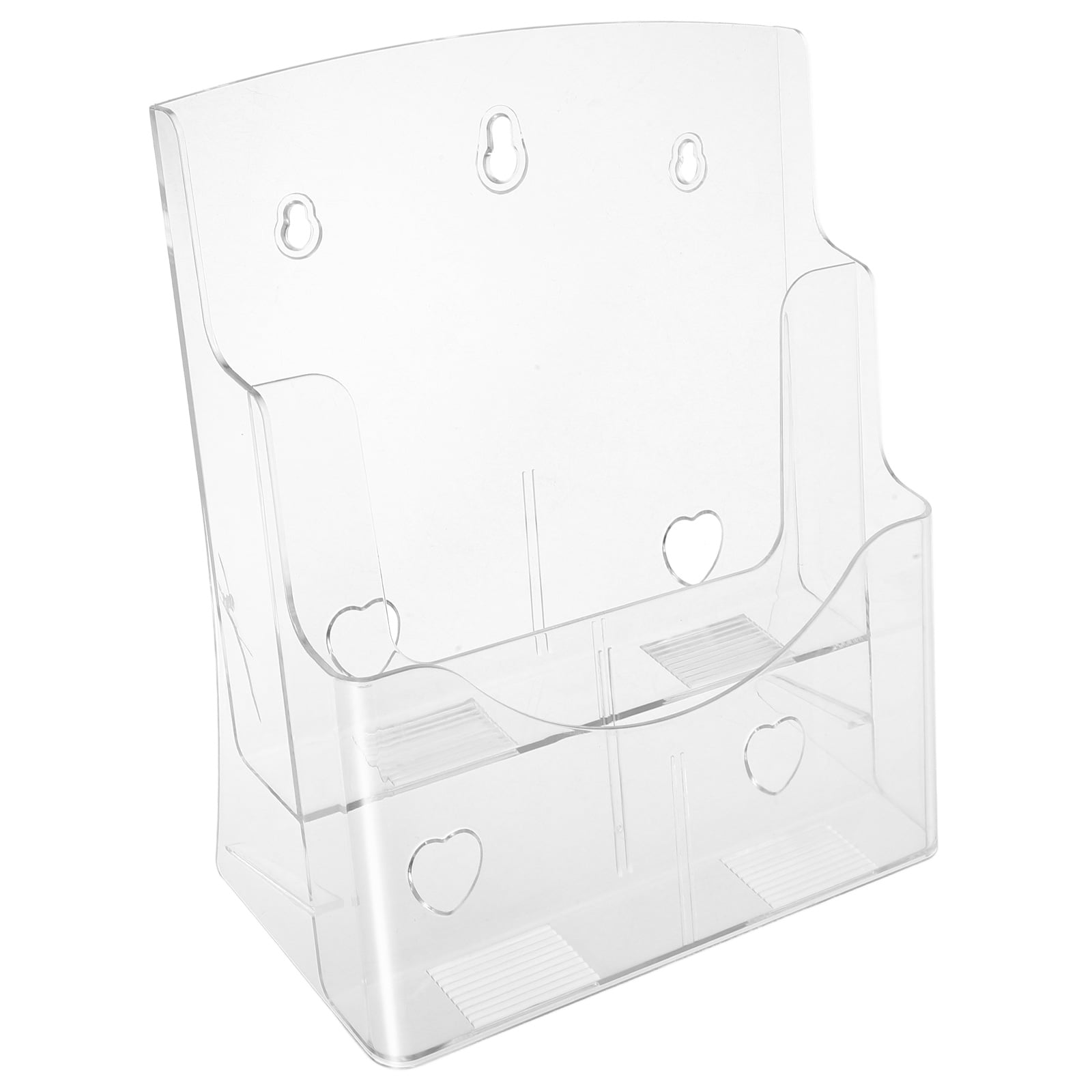 unbranded Brochure Display Rack Transparent Brochure Holder For Offices ...