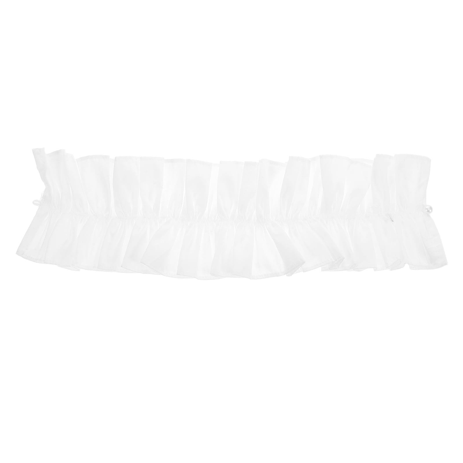 COSMOBETTY Pleated Ruffle Collar Cotton 1Set 17.1X4.7X0.2In - Walmart.com