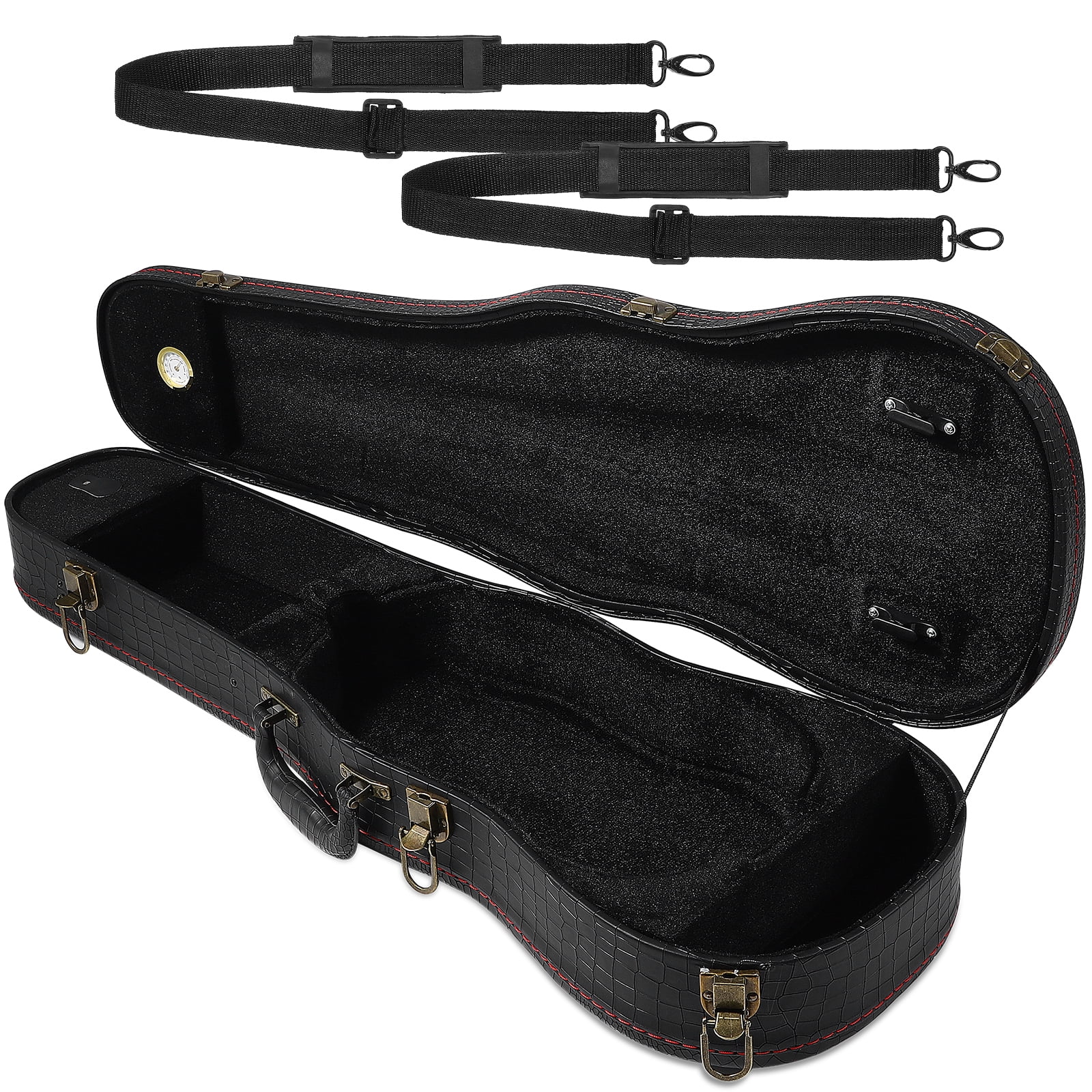 unbranded Violin Case Hard Shell Double Shoulder Strap 4/4 Violin Box ...