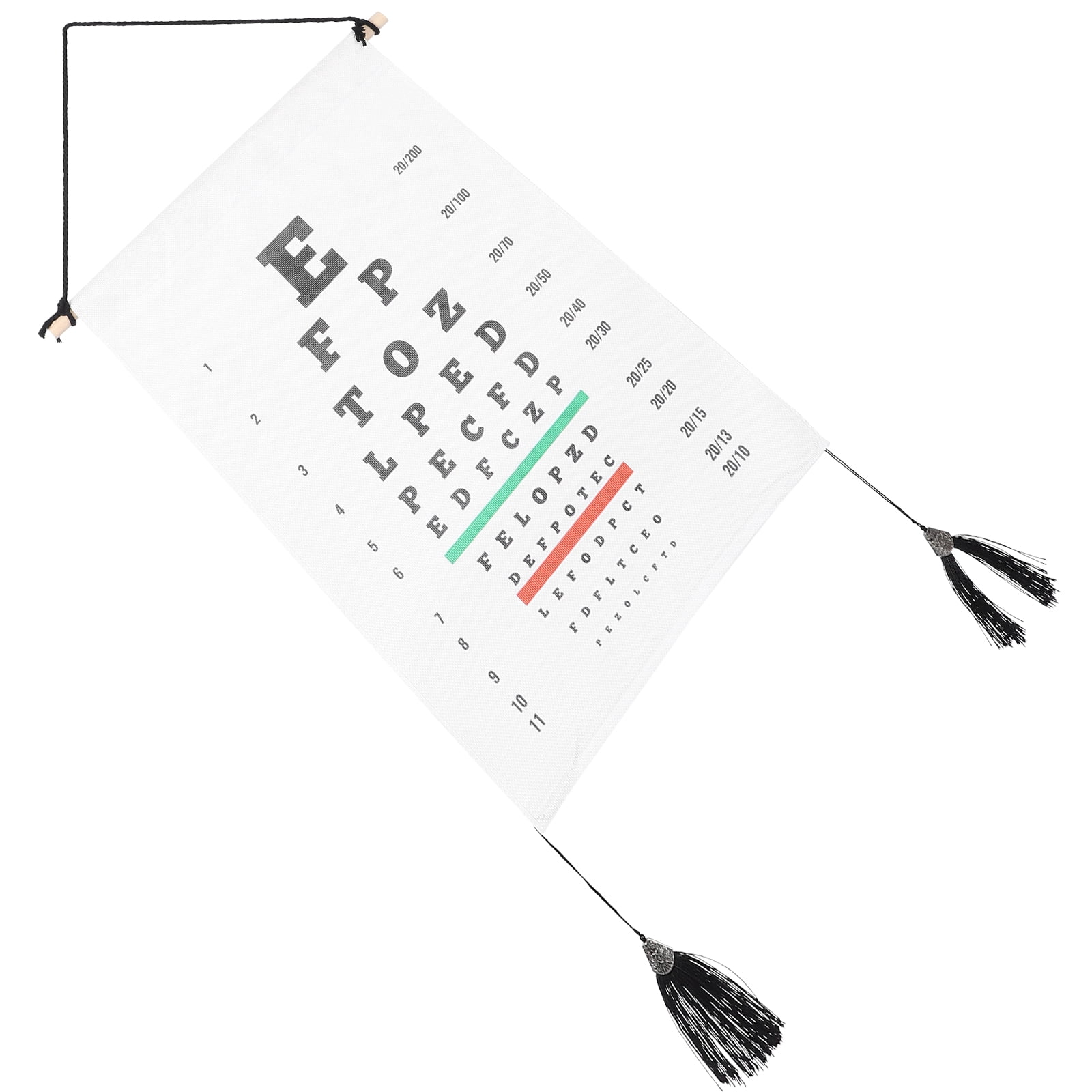 unbranded Visual Chart Convenient Visual Chart Eye Testing Chart Wall ...