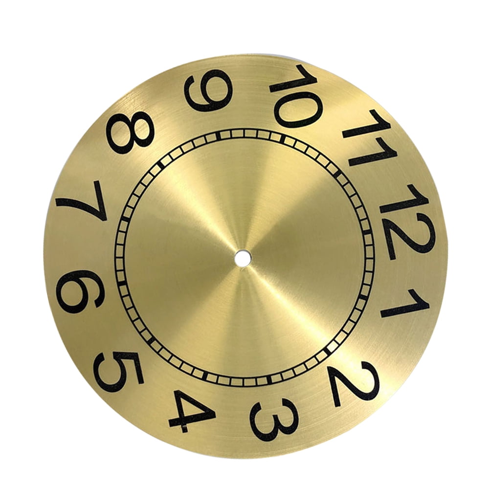 unbranded Wall Dial Replacement Clock Dial Round Clock Dial DIY Roman ...