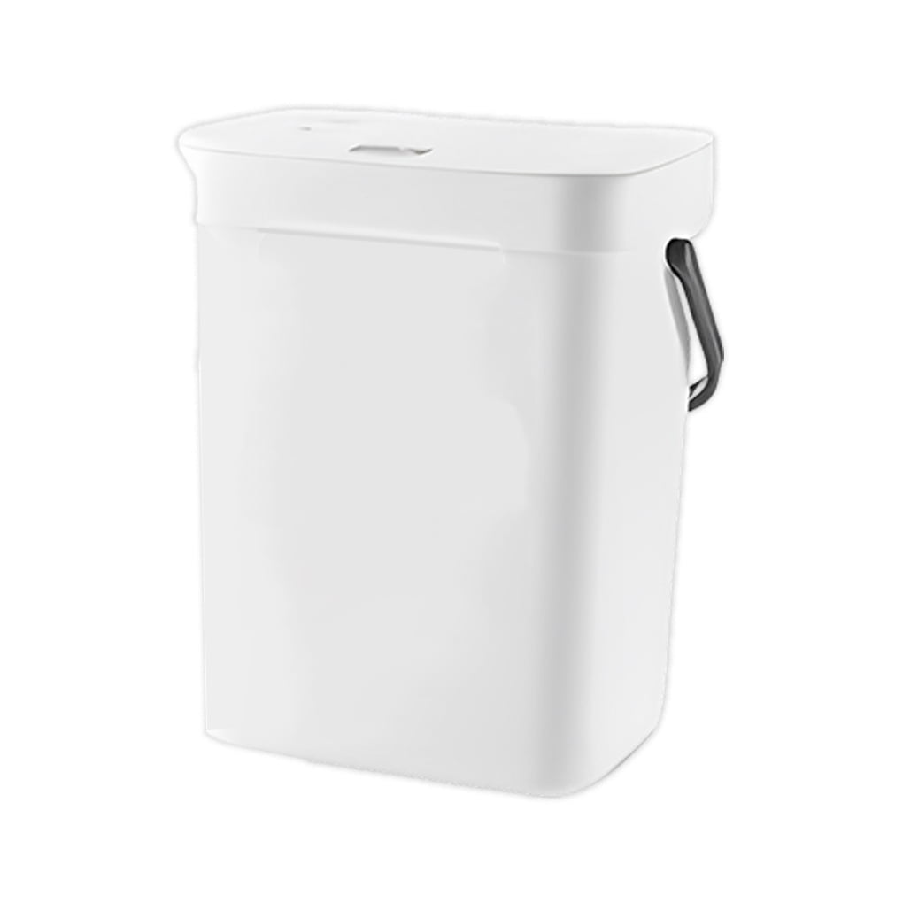 chidgrass Wall Trash Can Lid Waste Bin with Strong Tightness Covered ...