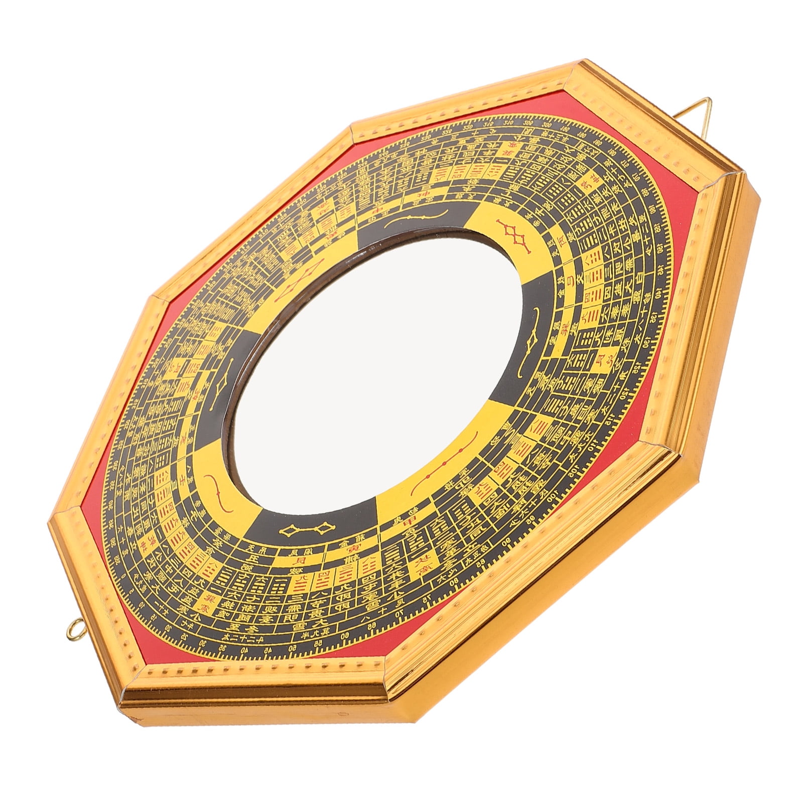 unbranded Ward Off Bad Luck Decor Bagua Mirror Convex Circle Frame ...