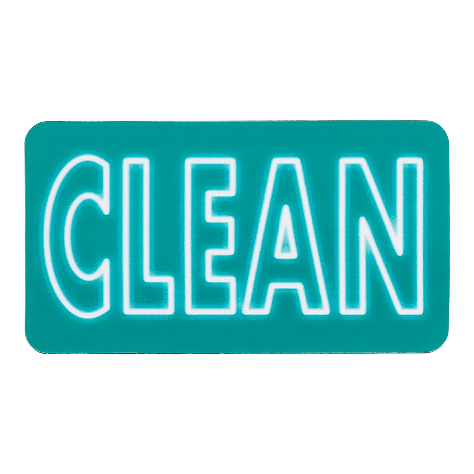 unbranded Washing Machine Instruction Sticker Dishwasher Clean Dirty ...