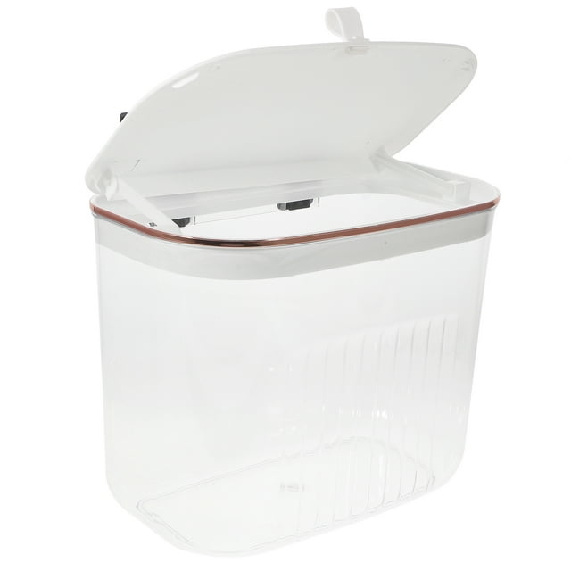 unbranded Wastebasket with Lid Tabletop Trash Can Wall Mounted Dorm ...
