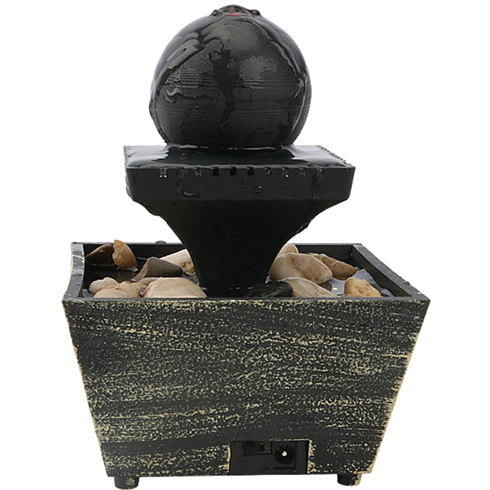 unbranded Water Basin Decoration Bonsai Faux Indoor Waterfall ...