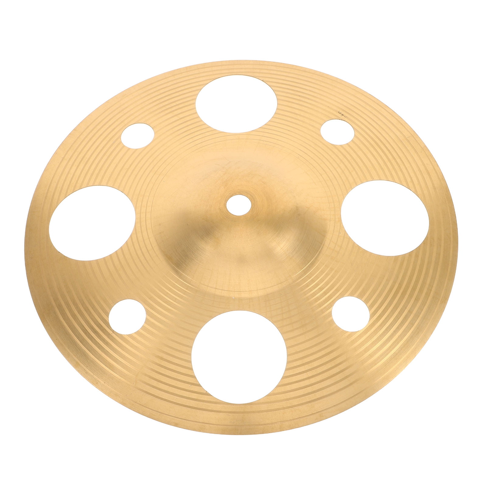 OFFIGAM Golden Alloy Drum Cymbals Unique Design for Home Performances ...