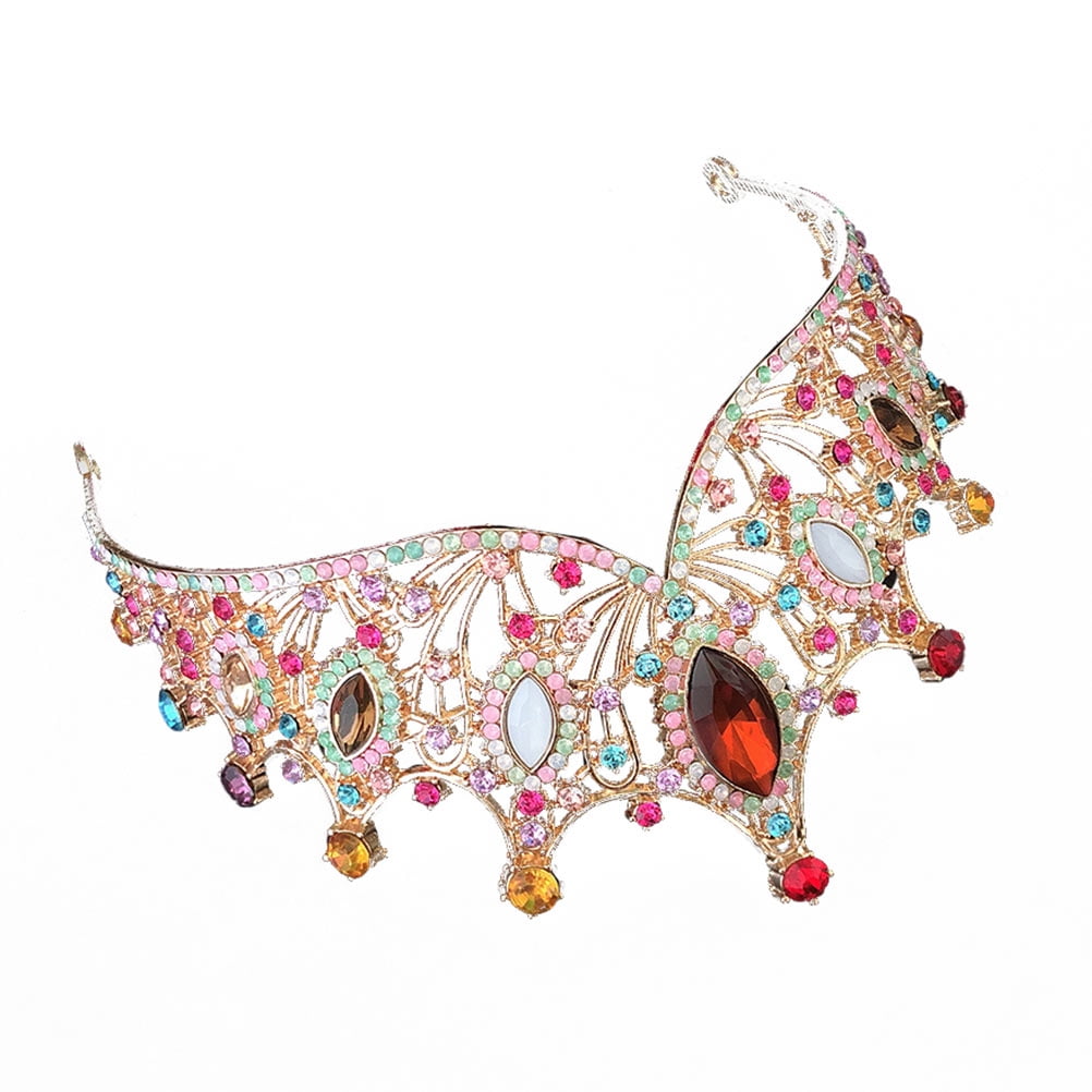 unbranded Wedding Bride Crown Wedding Dress Tiara Party Crown Prop Girl ...