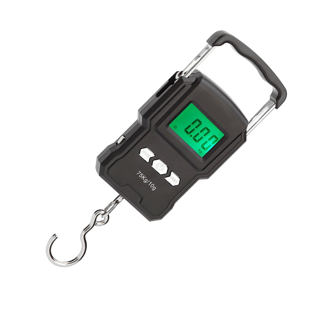 chidgrass Weighing Scale Backlit LCD Display Electronic Scales Metal ...