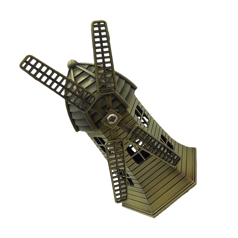 unbranded Wind Vane Dutch Windmills Windmill Model Decoration 12X6.5CM ...