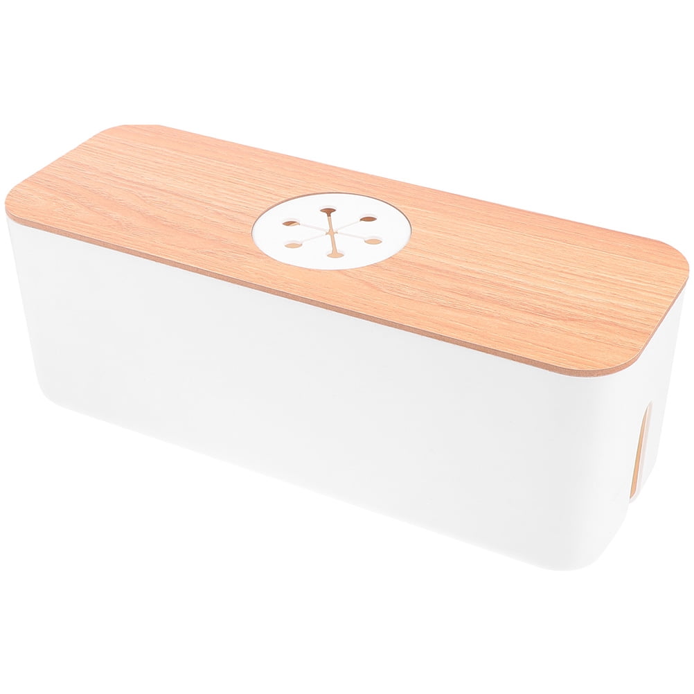 unbranded Wire Storage Box Charger Cable Management Organizer Bins The ...