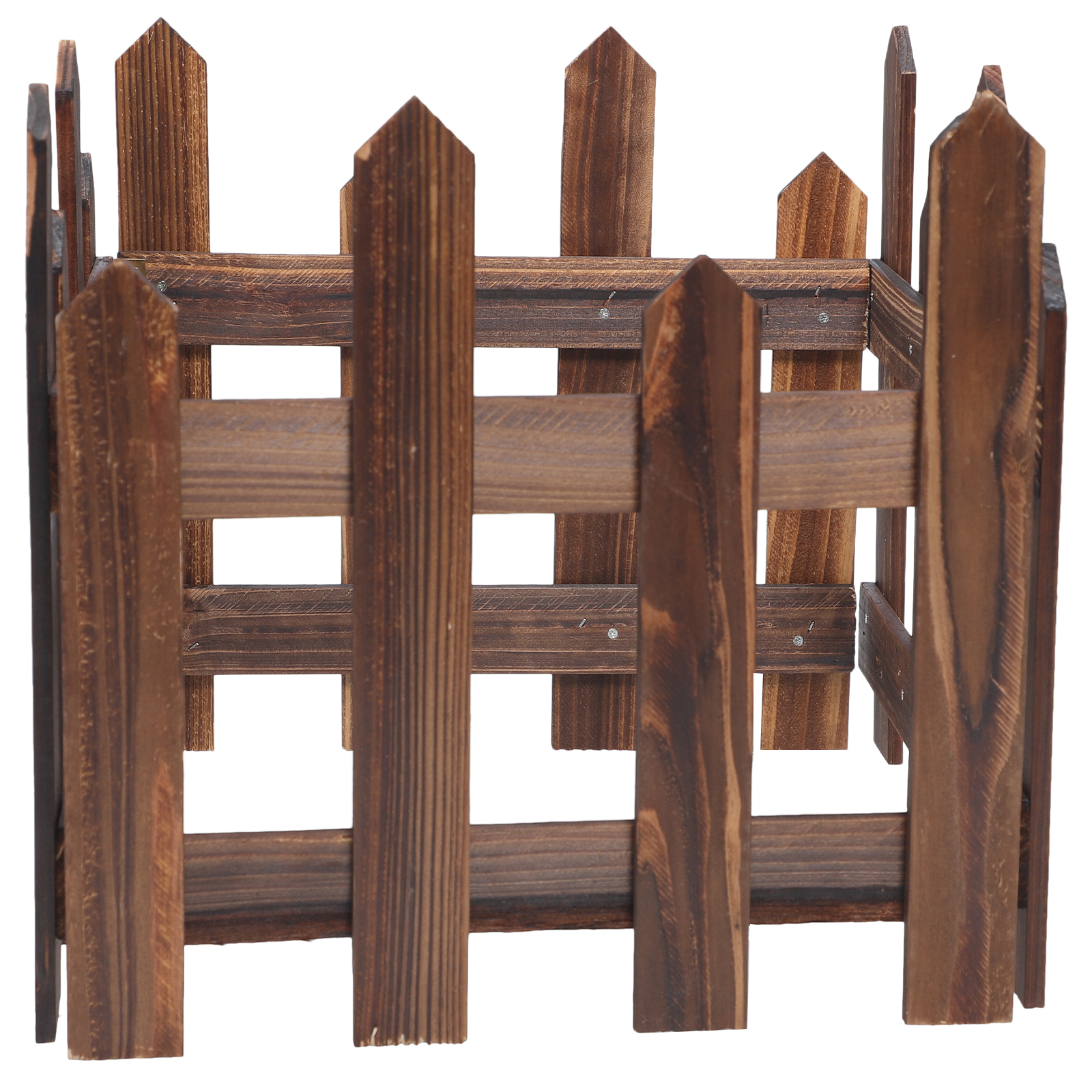 unbranded Wood Fence Decorating Fence Flowerbeds Plant Border ...