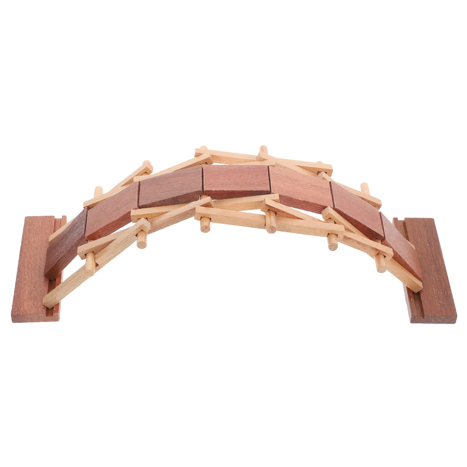 unbranded Wooden DIY Arch Bridge Model Interactive Educational ...