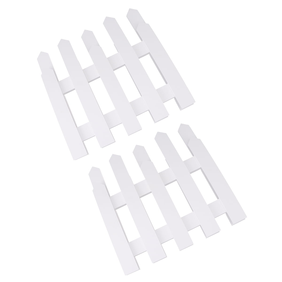 unbranded Wooden Fence Xmas Tree Fence Garden Decoration Durable Fence ...