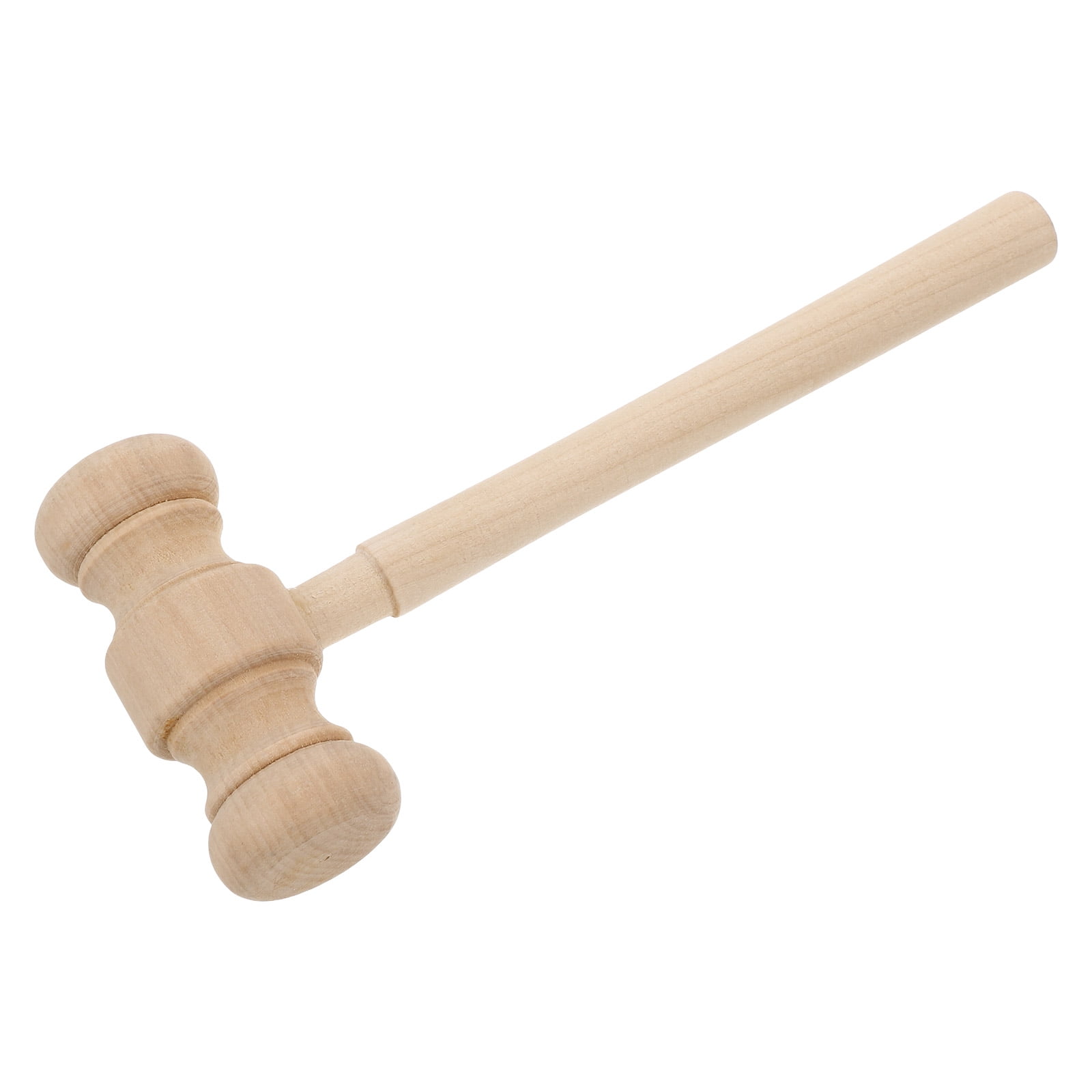 unbranded Wooden Gavel Toy Kids Judge Hammer Cosplay Costume Accessory Solid Wood Mallet Mini ...