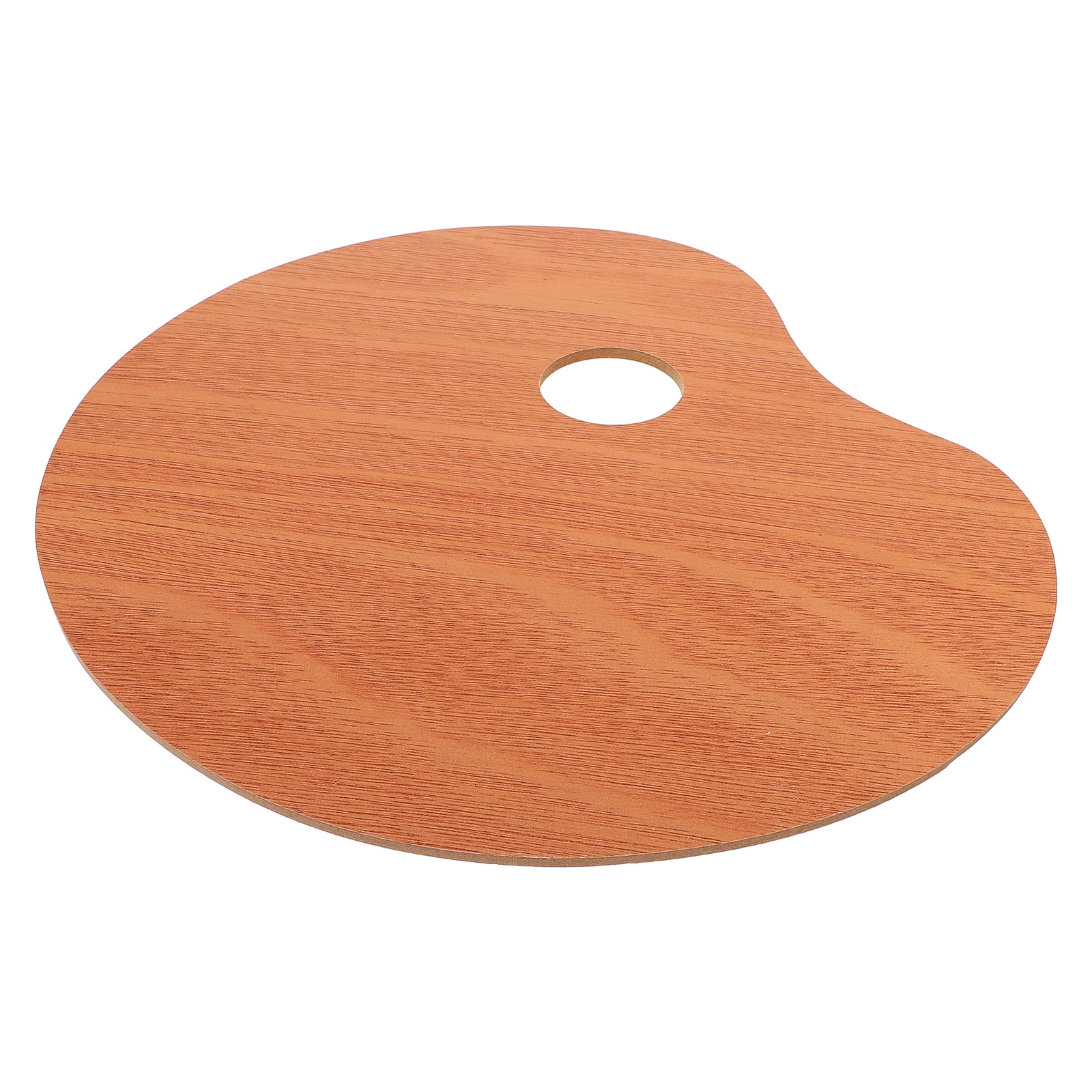 unbranded Wooden Paint Palette Wood Painting Palette Color Mixing Paint ...