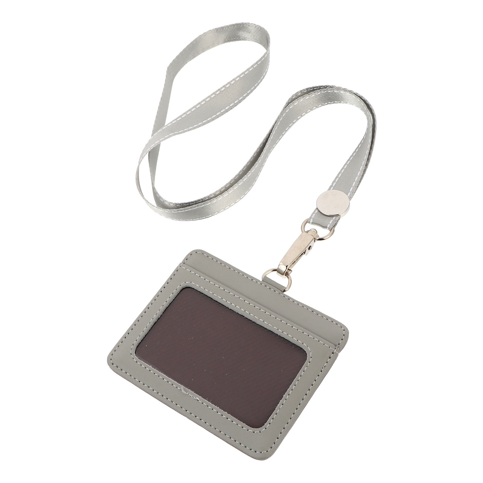 unbranded Work Badge Holder Hanging Name Card Employee ID Cards Sleeve ...