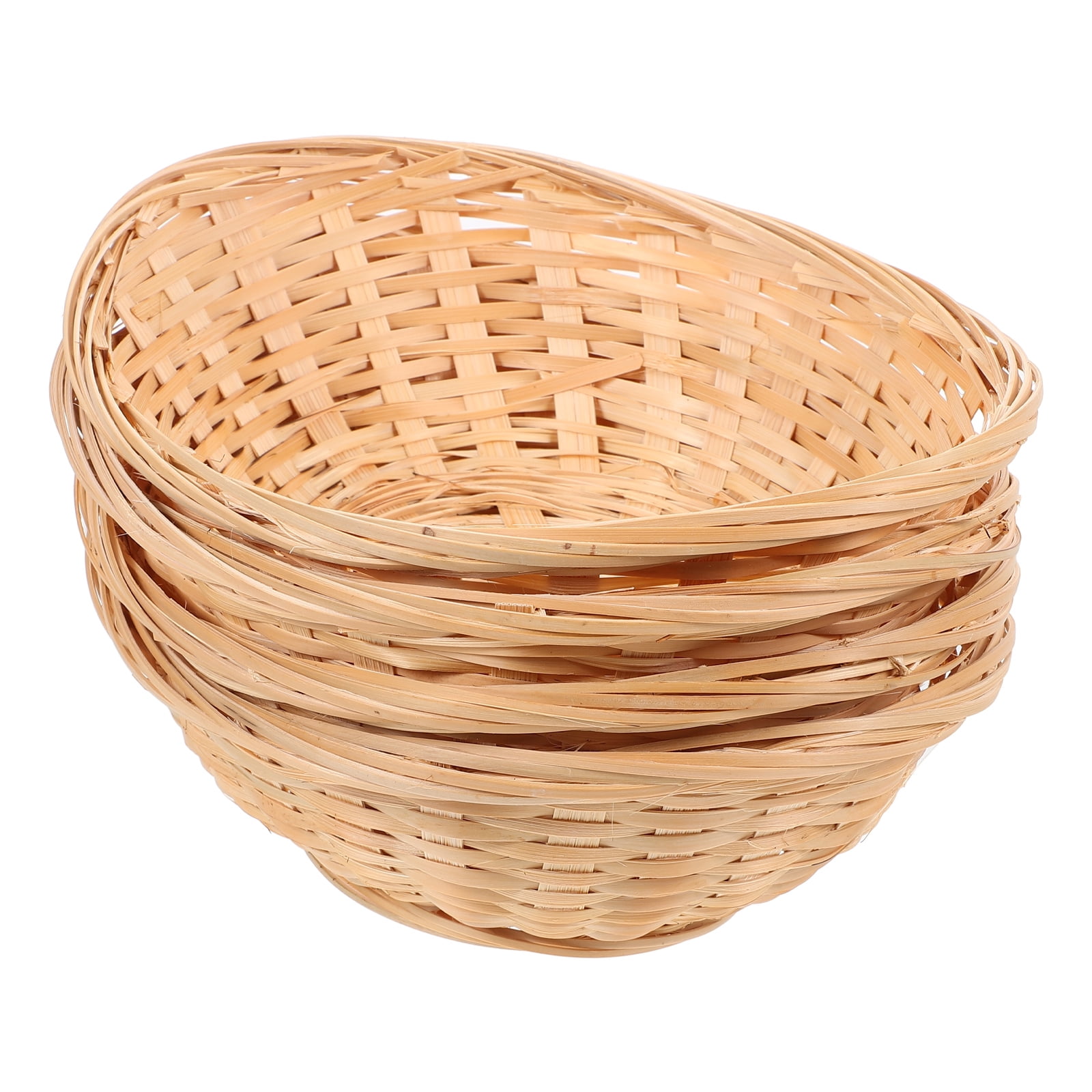 unbranded Small Wicker Bread Basket For Serving Woven Bread Basket ...