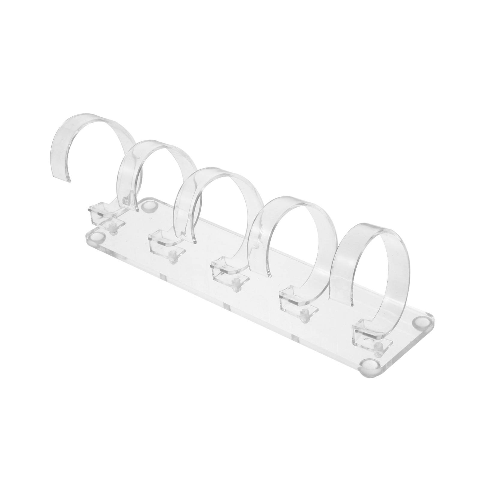 unbranded Wrist Watch Display Stand Clear Plastic Pendulum Transparent ...