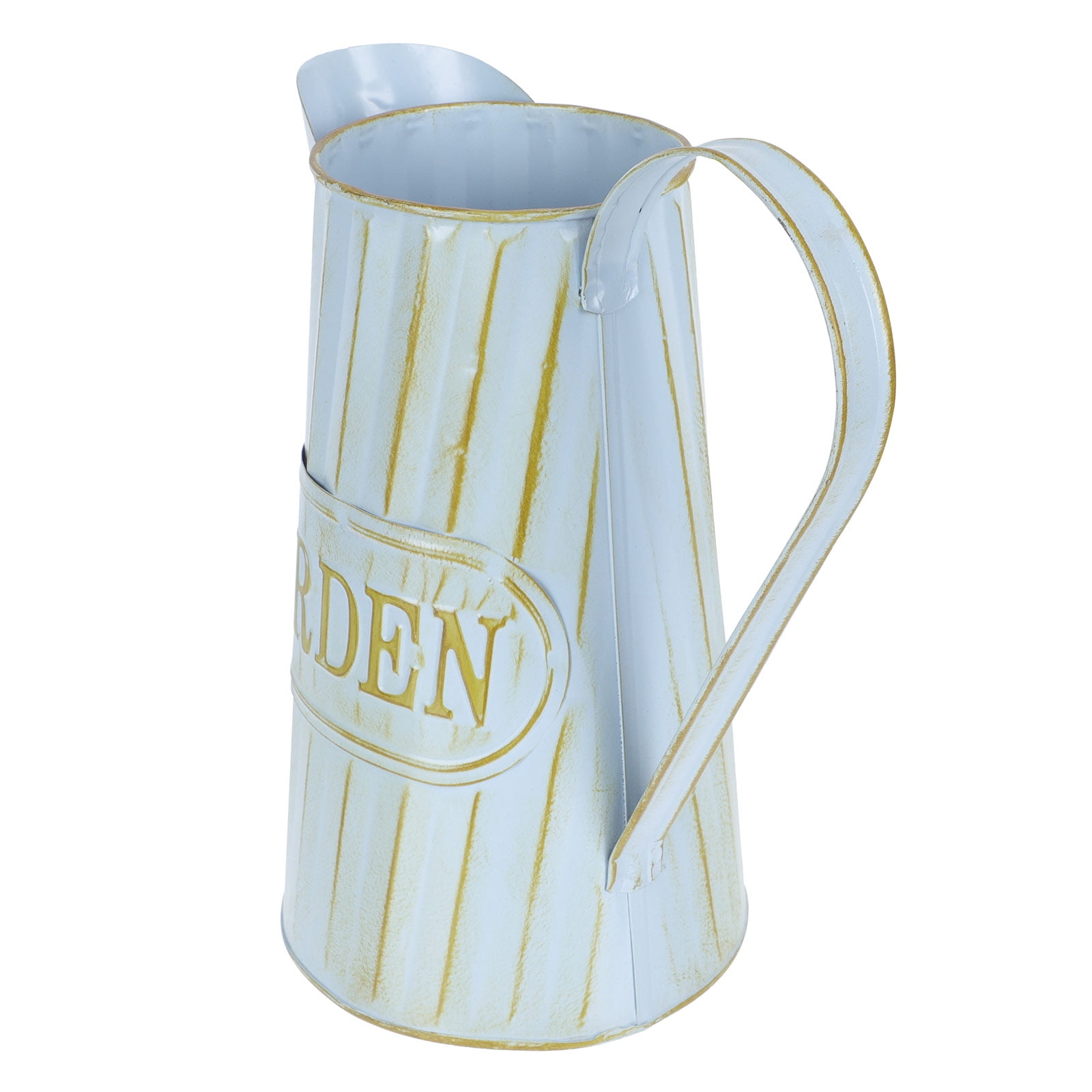 unbranded Wrought Iron Dried Flower Pot Plant Vase Tiered Water Jugs ...