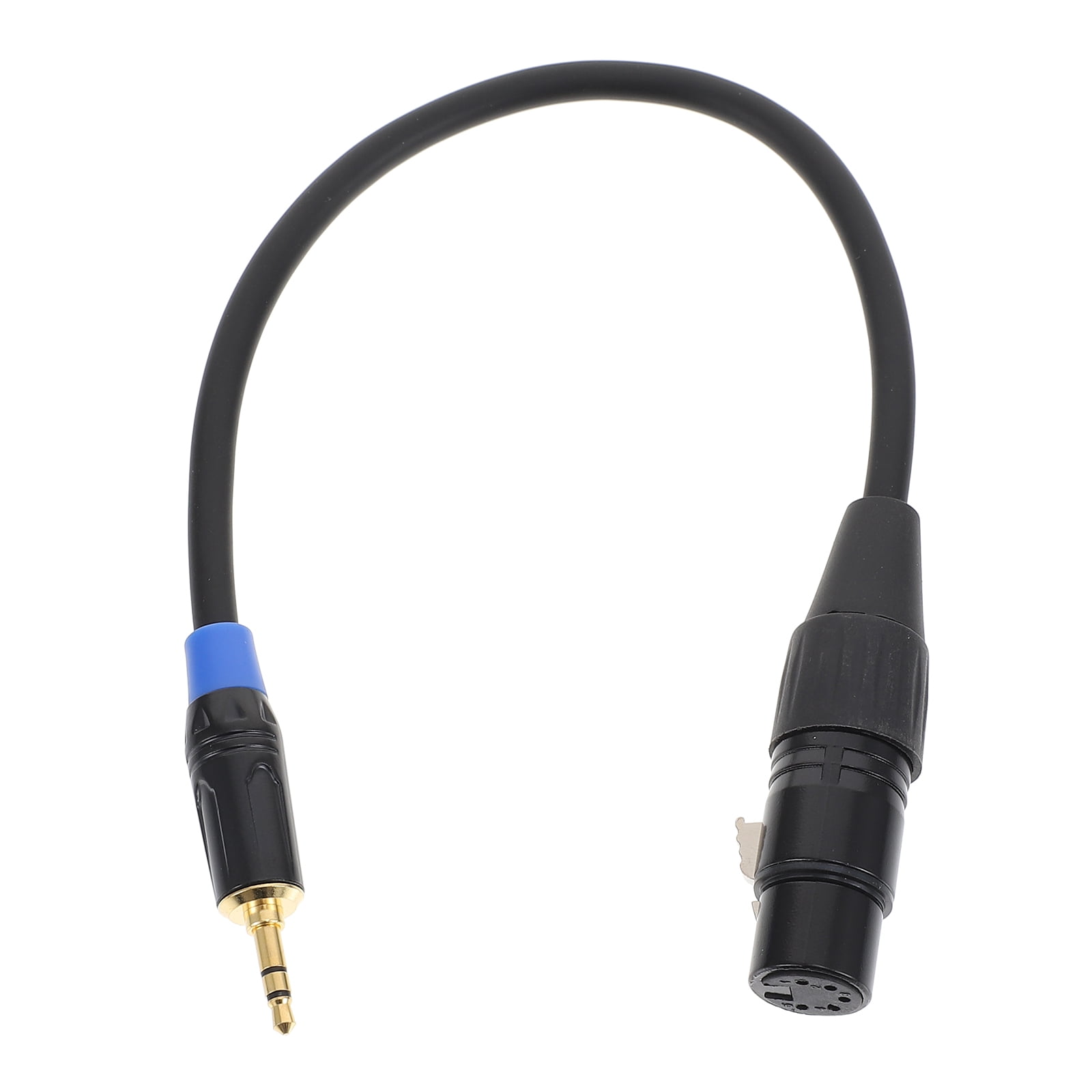 unbranded Zinc Alloy 3.5mm Male to 5PIN Female Video Camera Audio ...