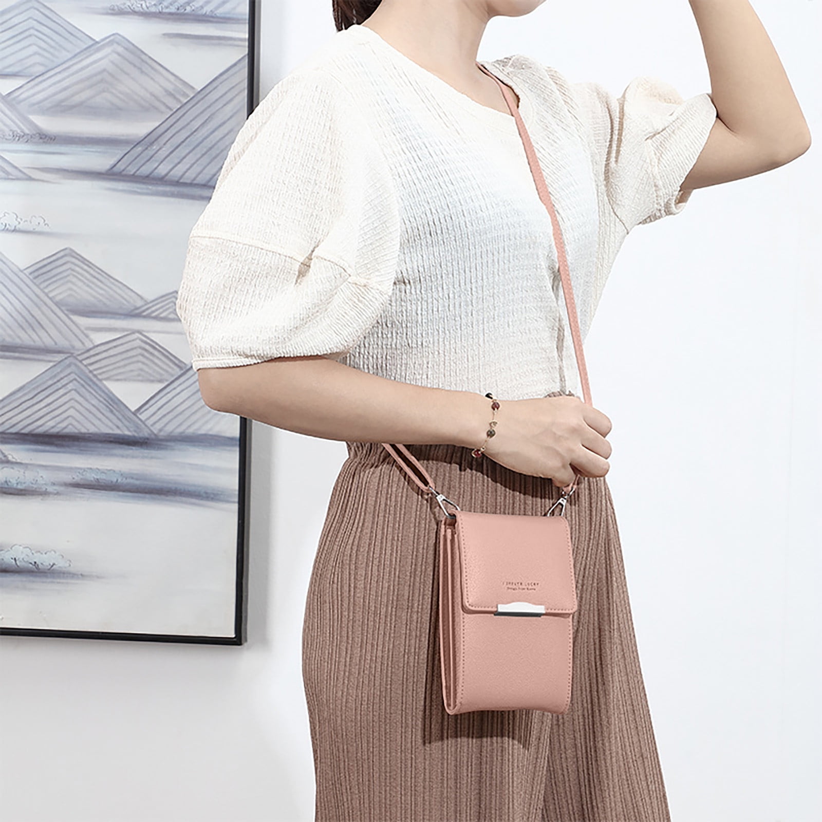 under 20$ Gnobogi Small Satchel Phone Wallet, Mini Satchel Shoulder ...