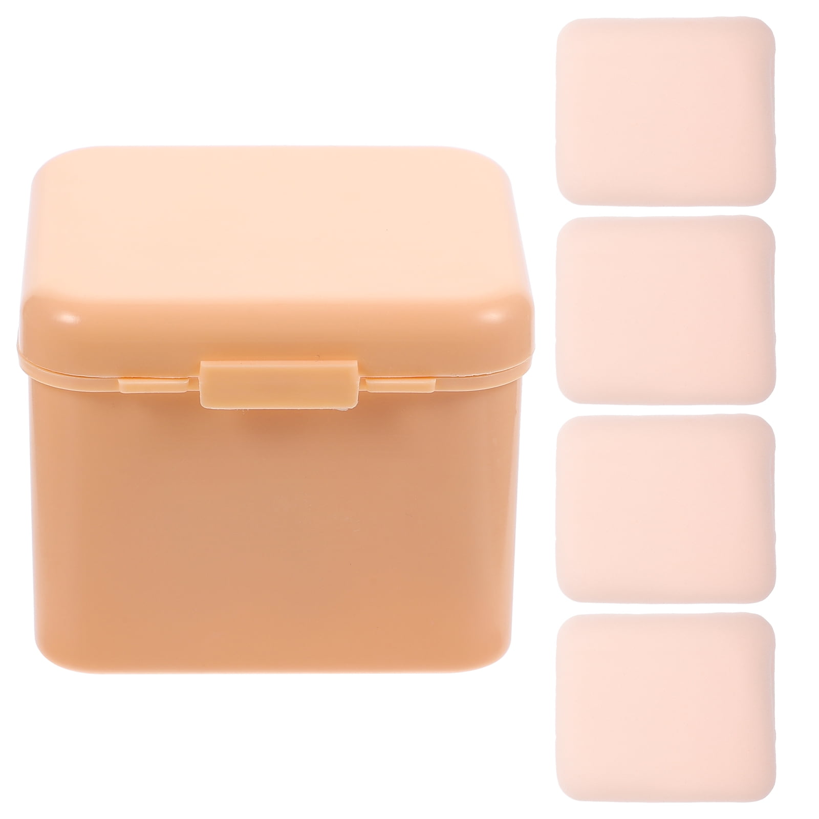 under Eye Powder Puff Makeup Puffs for Sponges Liquid Foundation Square ...