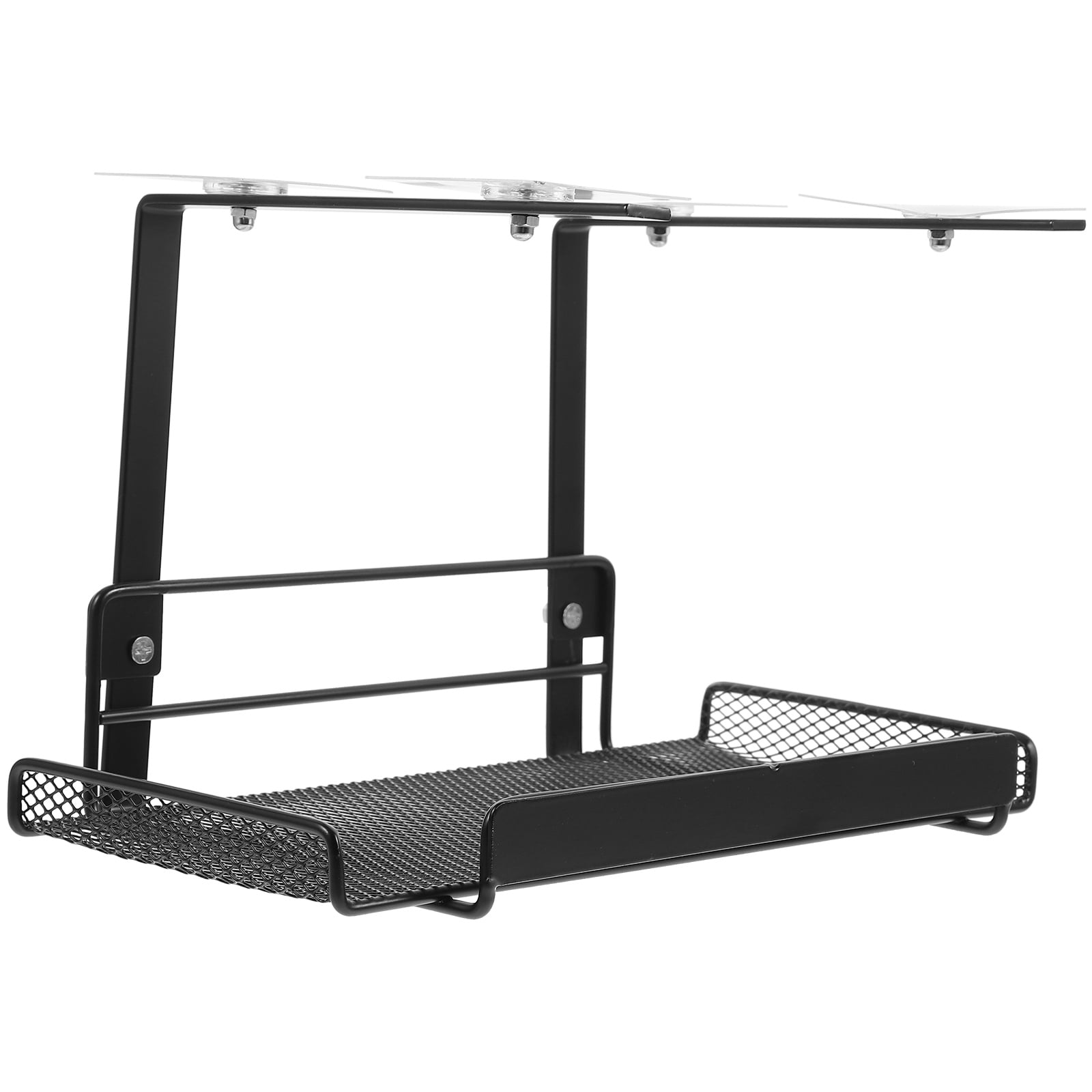 FESTFENDS Desk Wire Organizer Black Iron 1Set 10.8X6.7X6.3In - Walmart.com