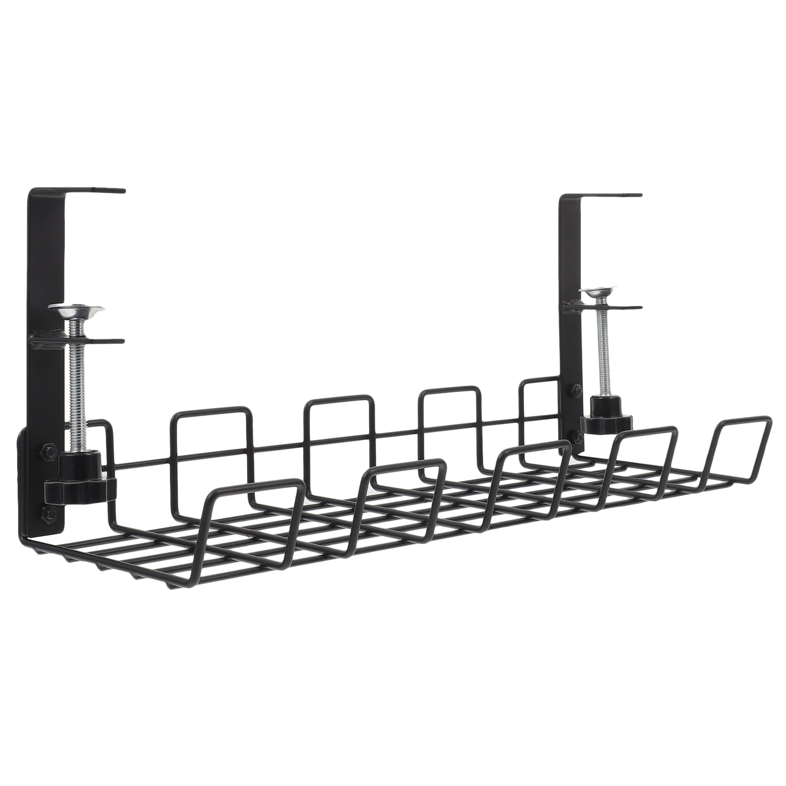 under Table Shelf Power Line Organizer Wire Cable Tray Desk Drawer ...