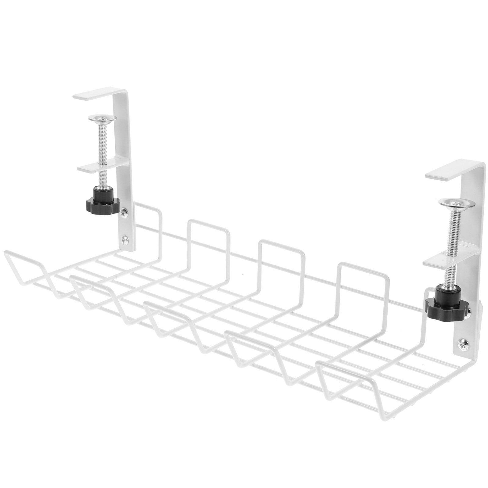 under Table Shelf Rack Black Shelves Stands Office White - Walmart.com