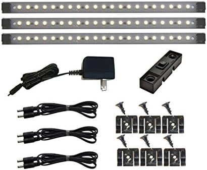 under cabinet 21 led light set - 3 panels - pro series - deluxe kit ...