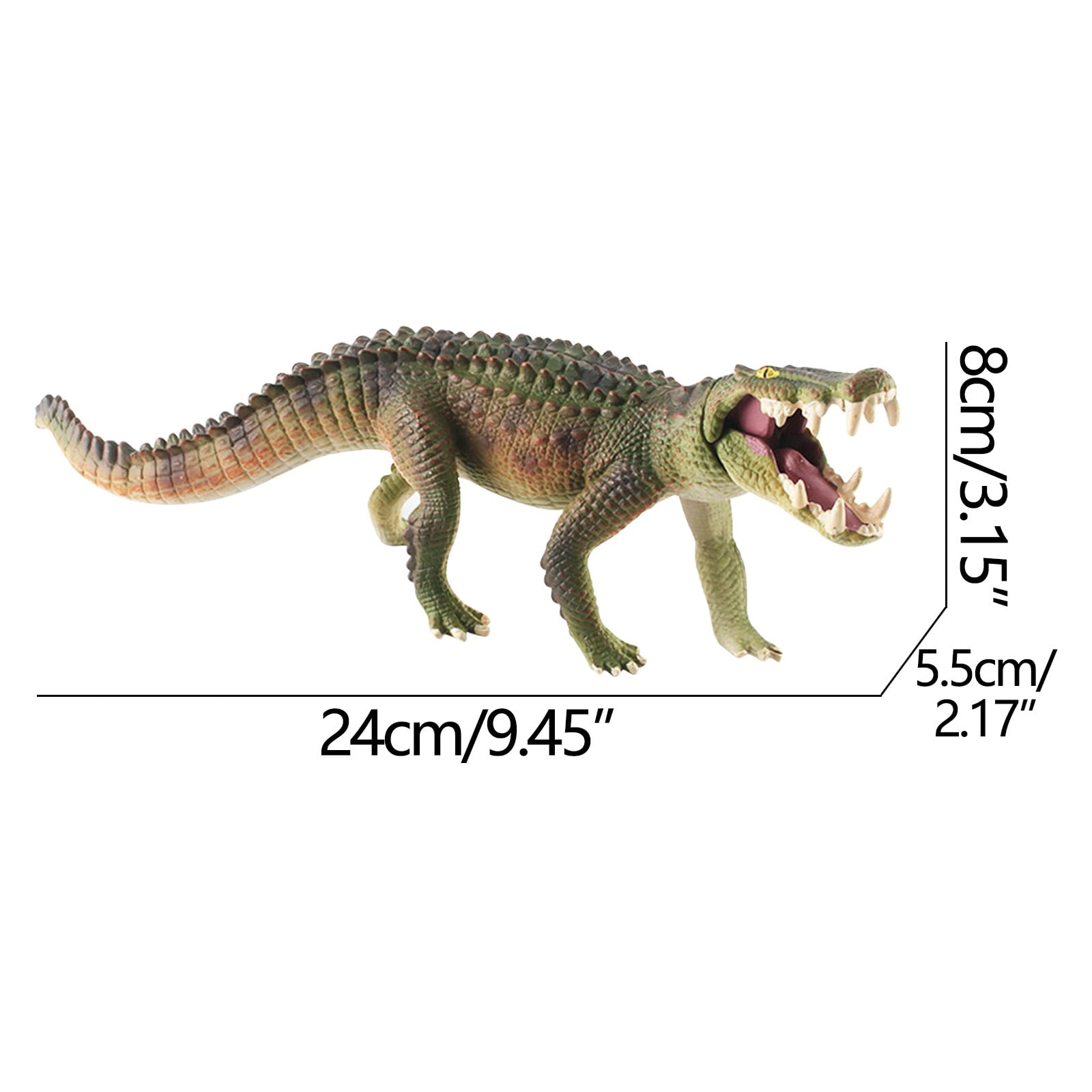 toys under $10 Realistic Alligatoring Toy Rubber Alligatoring Figure ...