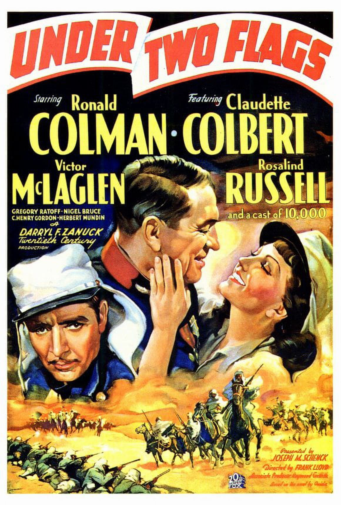 under two flags poster movie (27x40) - Walmart.com