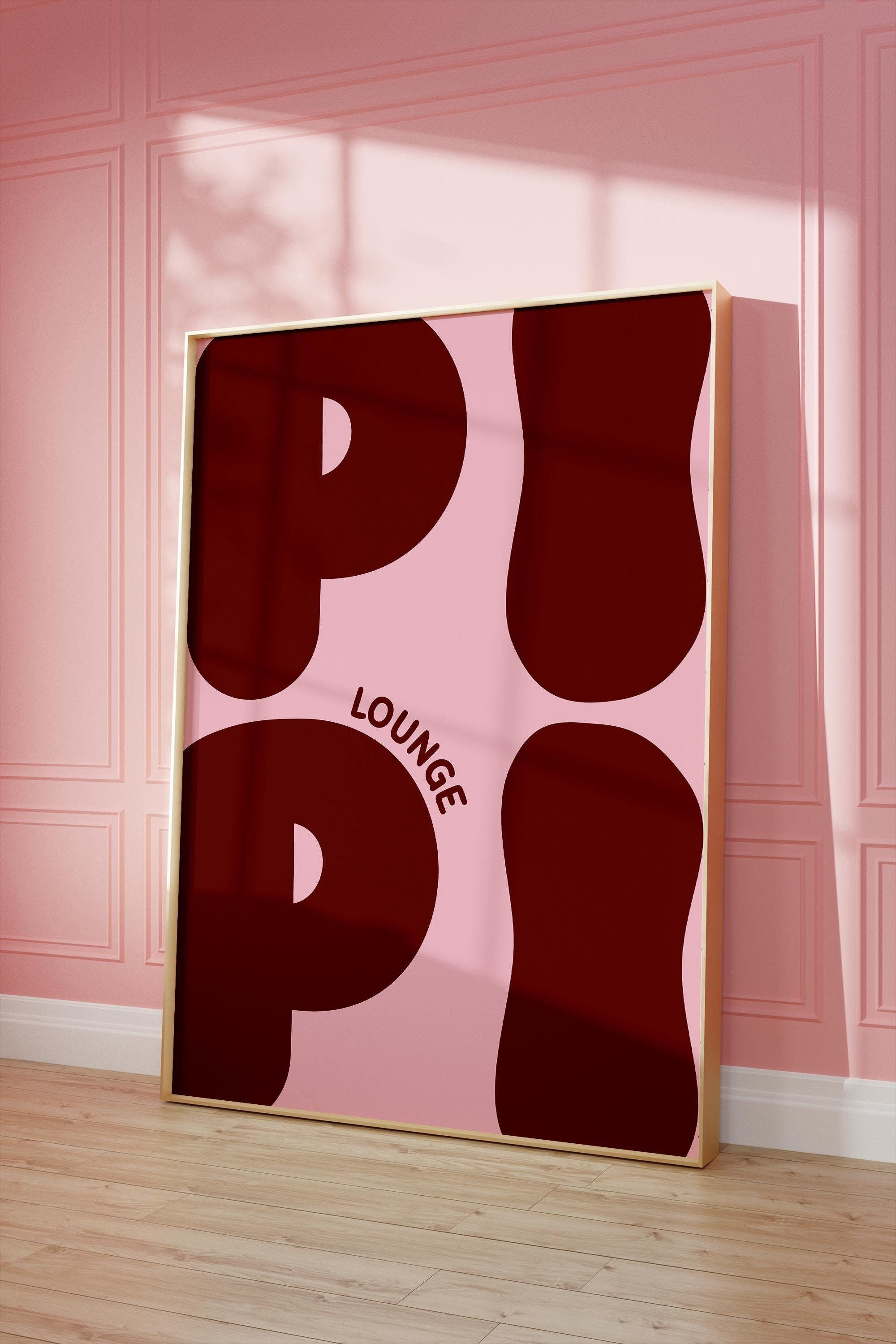 (unframed) Pipi Lounge Poster, Poster Badezimmer, Gäste WC Toilette ...
